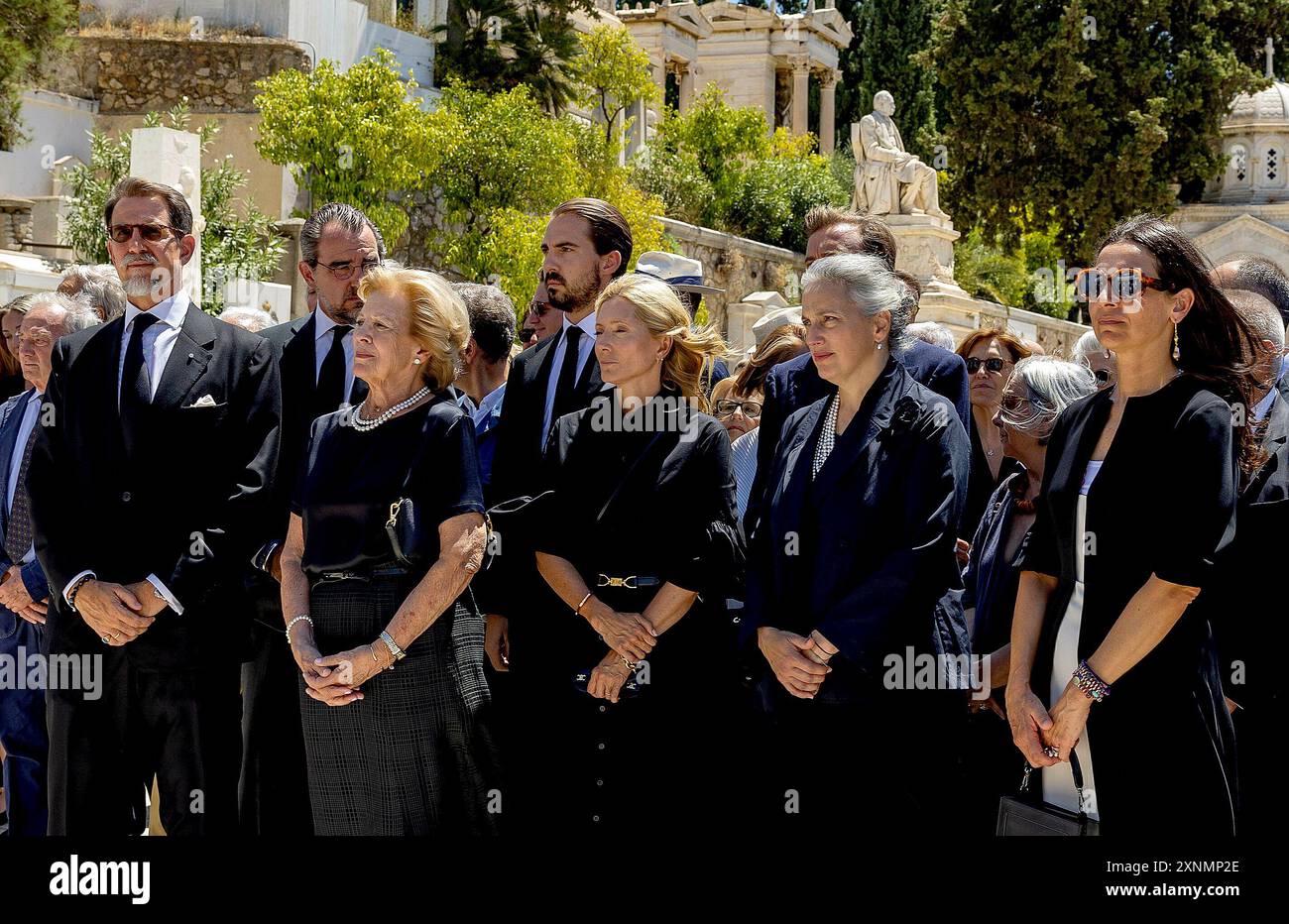 Athens, Griechenland. 01st Aug, 2024. ATHENS, Greece 01 08-2024 Crown ...