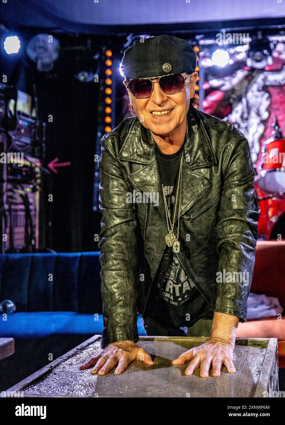 01 August 2024, Schleswig-Holstein, Wacken: Klaus Meine, singer of the ...