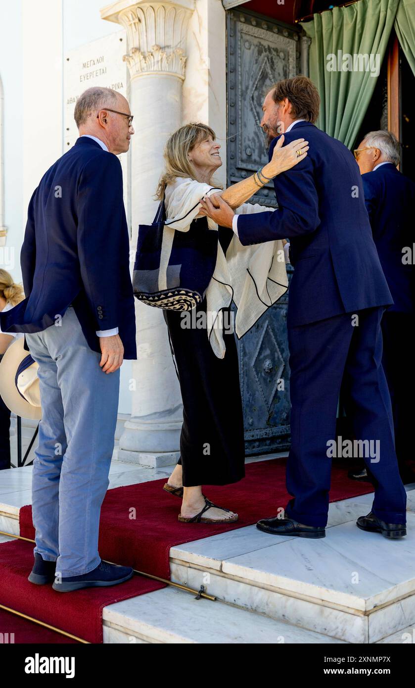 Athens, Griechenland. 01st Aug, 2024. ATHENS, Greece 01 08-2024 Funeral ...