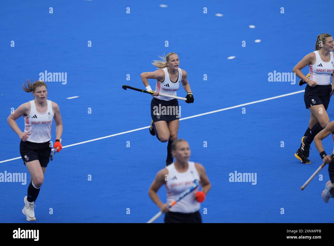 Britain's Sophie Hamilton during the women's Group B field hockey match ...