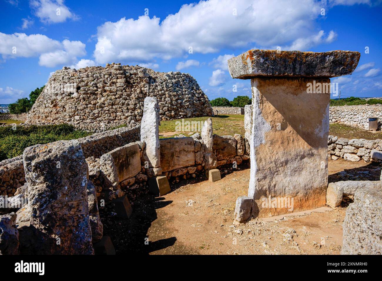 Talayotic settlement and taula enclosure, Trepucó (1400 BC), Mahon ...