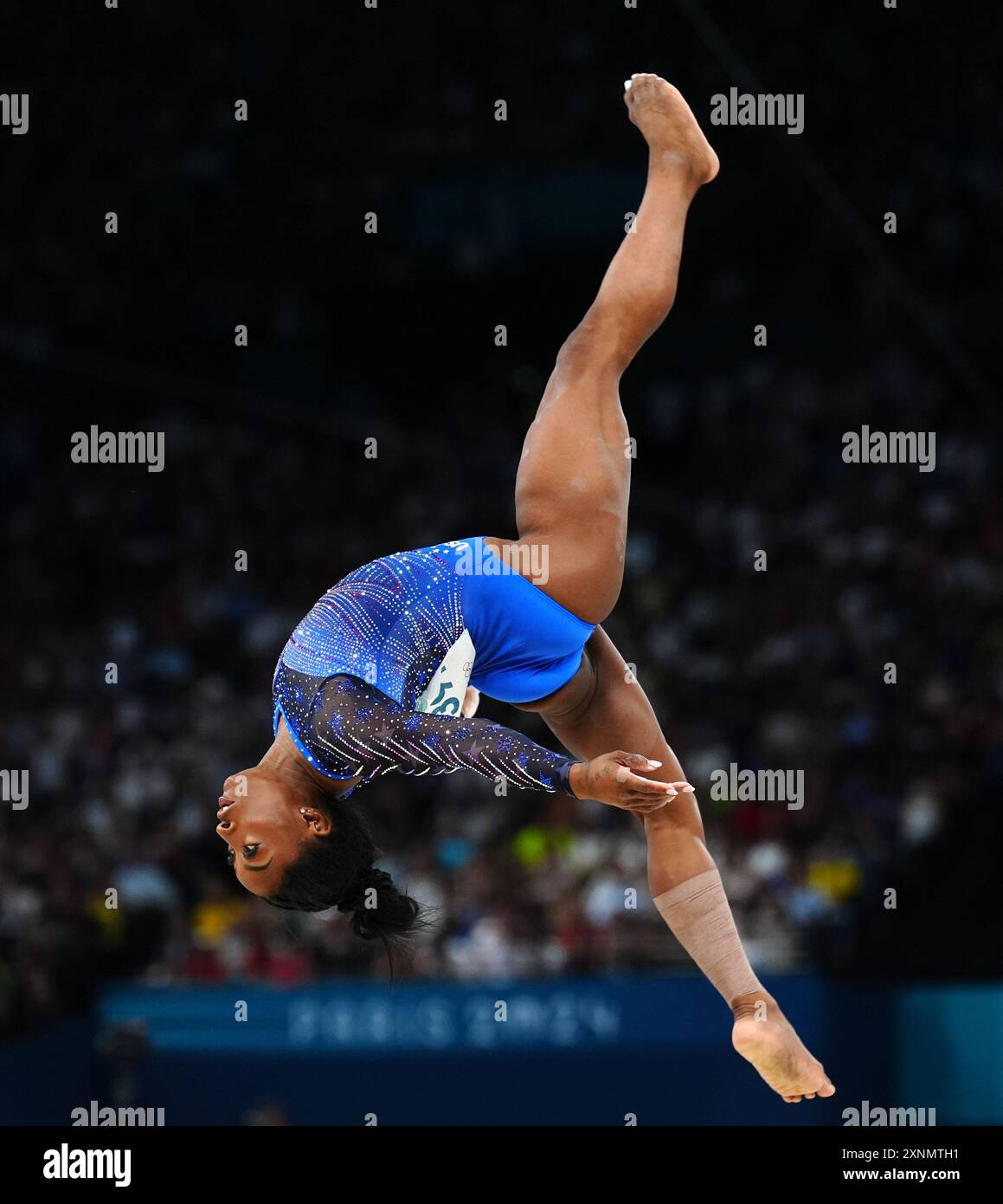 USA's Simone Biles performs on the Balance Beam during the Women's All ...
