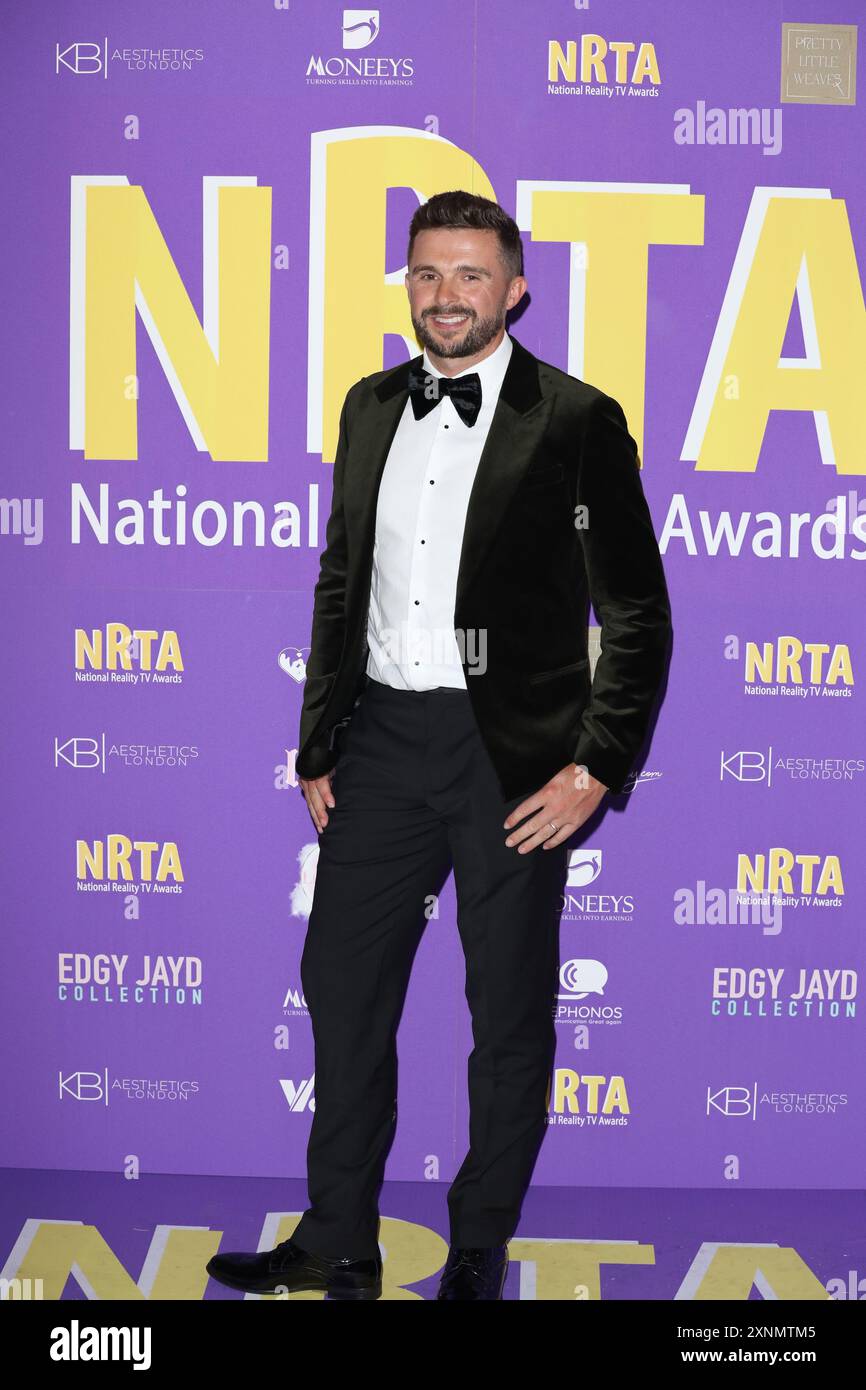 Phil Turner attends National Reality TV Awards at Porchester Hall in ...