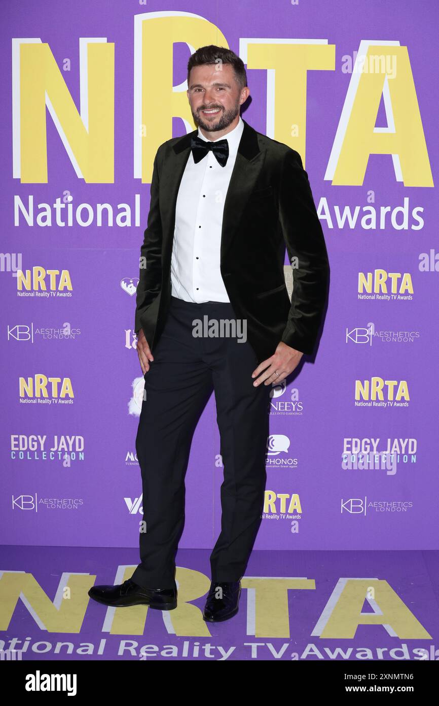 Phil Turner attends National Reality TV Awards at Porchester Hall in ...