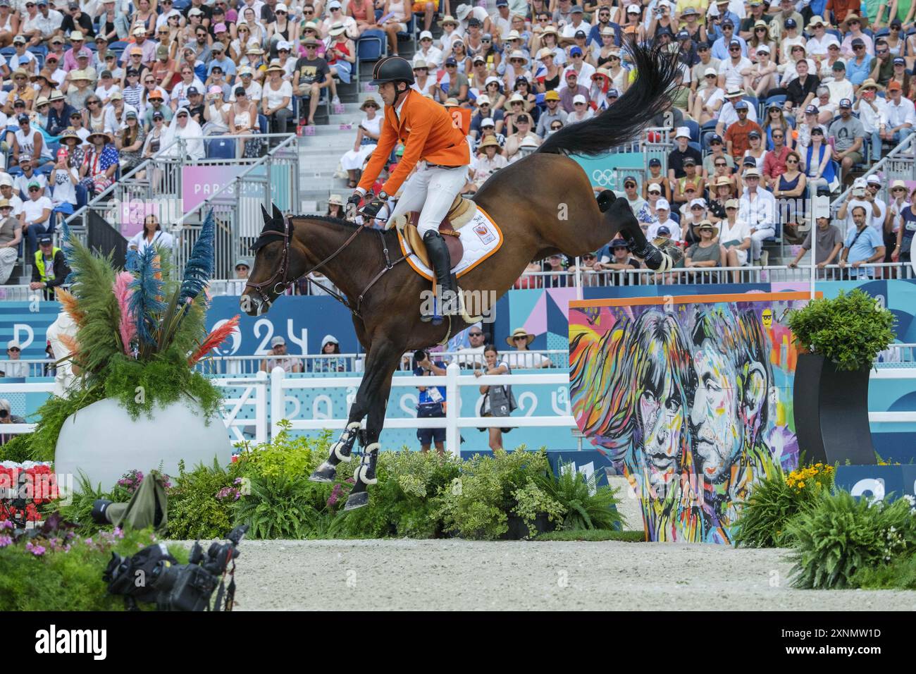 Harrie SMOLDERS riding URICAS V/D KATTEVENNEN, Equestrian, Jumping Team ...