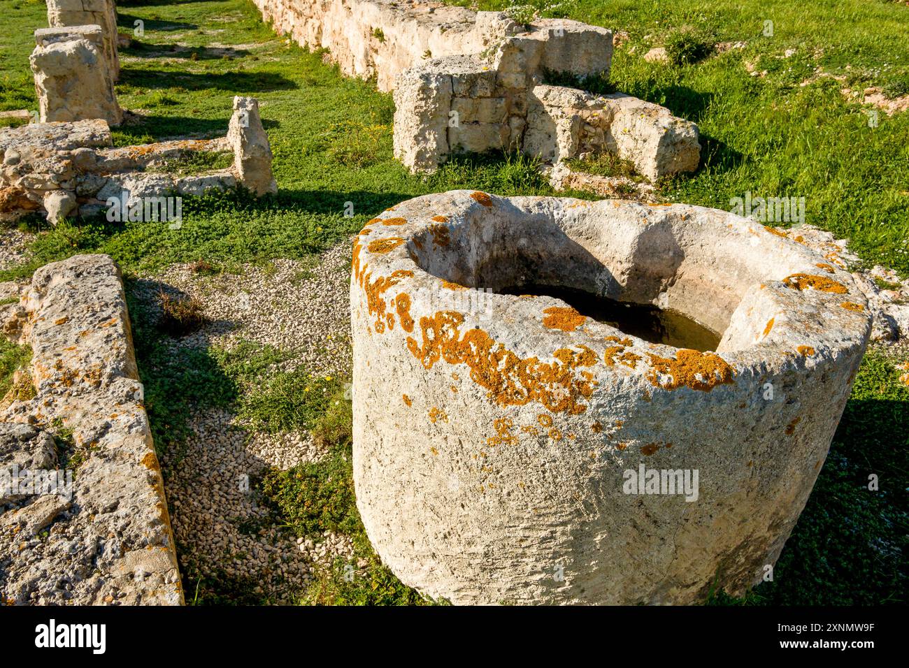 Paleochristian Basilica of Son Bou, 5th century after Christ. Menorca ...