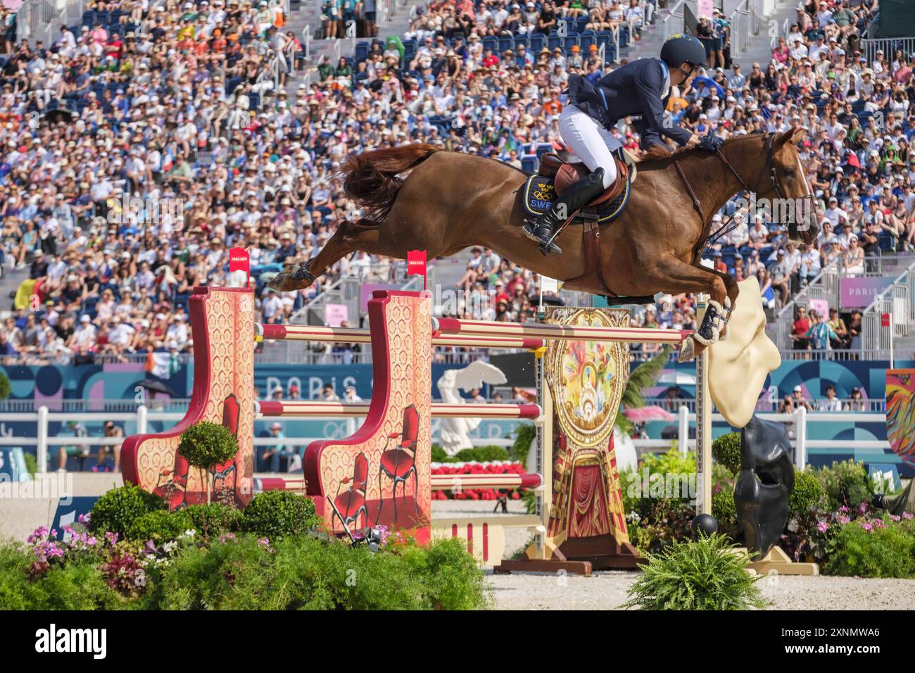 Henrik VON ECKERMANN riding KING EDWARD, Equestrian, Jumping Team ...