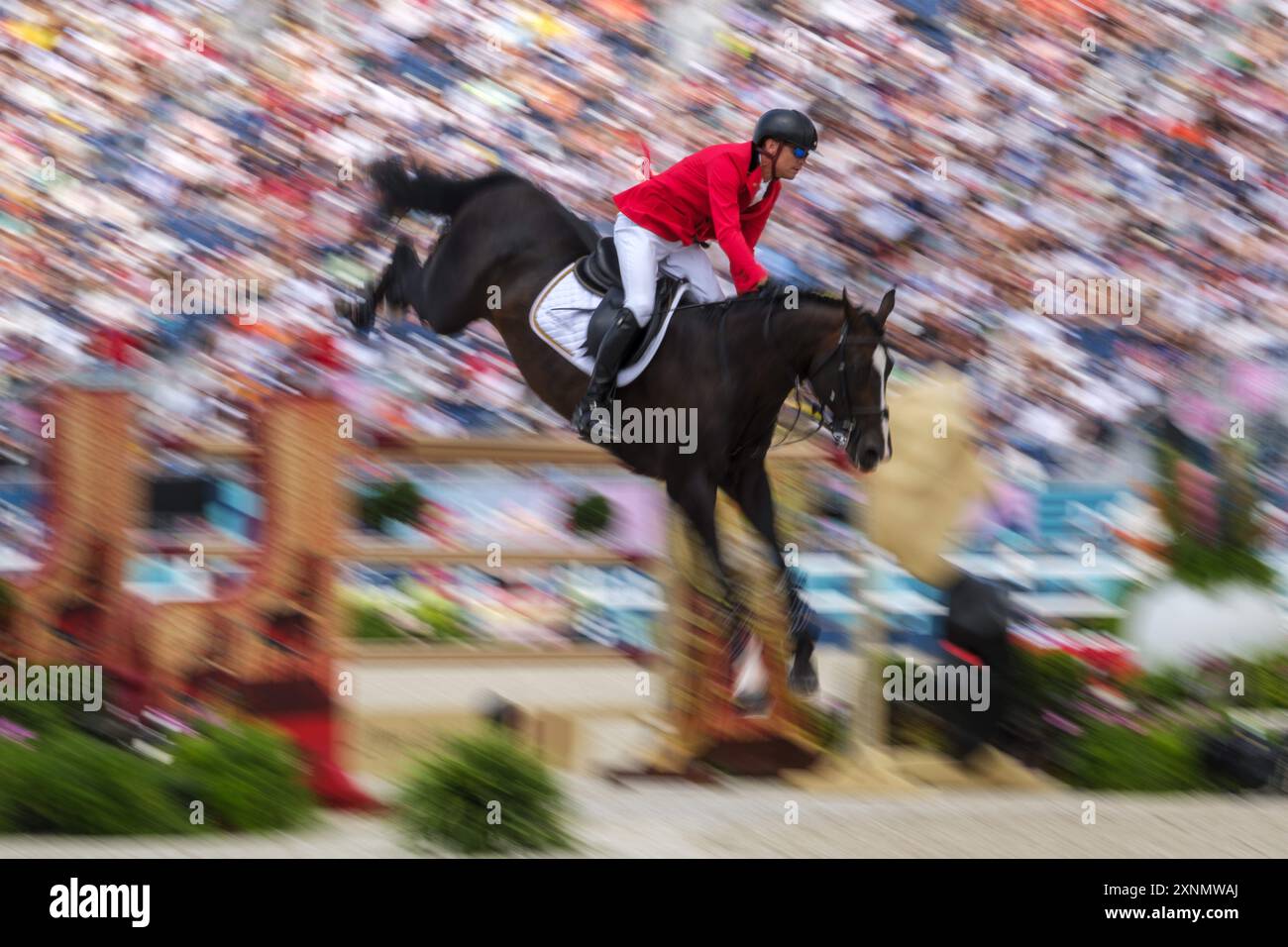 Jerome GUERY riding QUEL HOMME DE HUS, Equestrian, Jumping Team ...