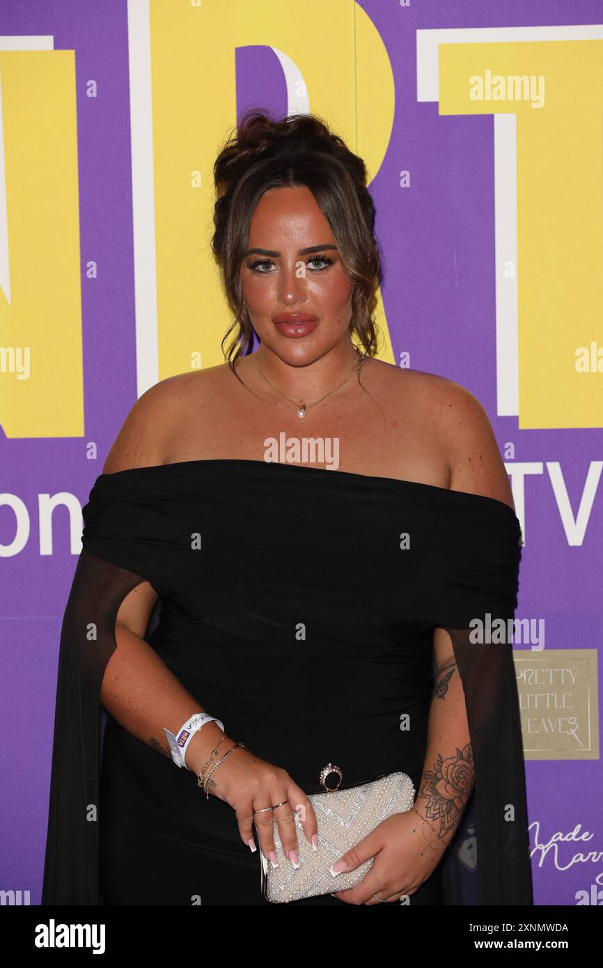 Guests attend National Reality TV Awards at Porchester Hall in London ...