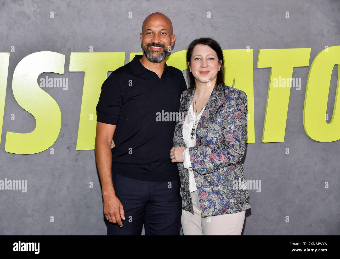 Keegan-Michael Key, left, and Elisa Key attend the Apple Original Films ...