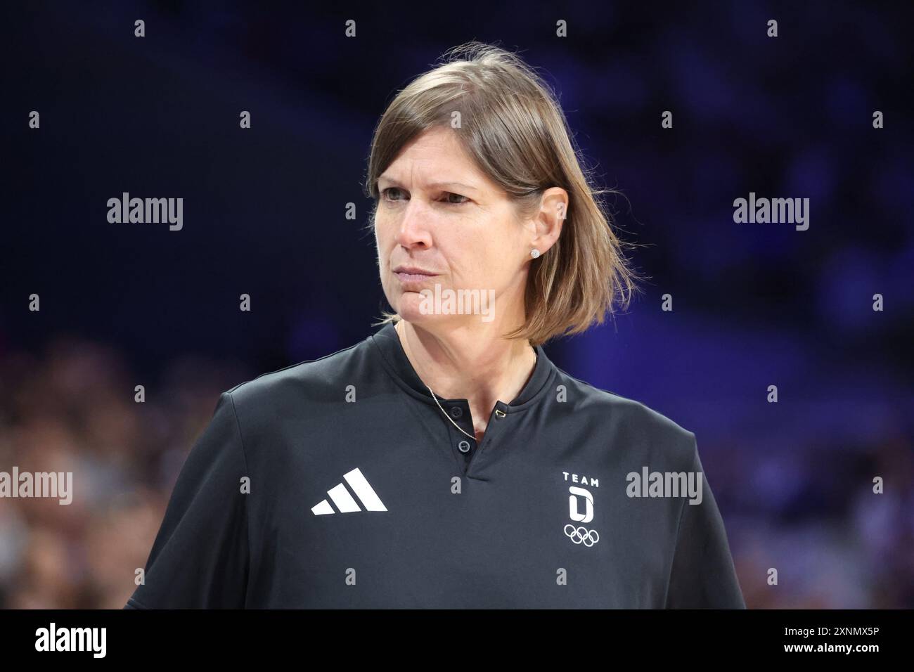 Coach Lisa Thomaidis of Germany, Basketball, Women's Group Phase ...
