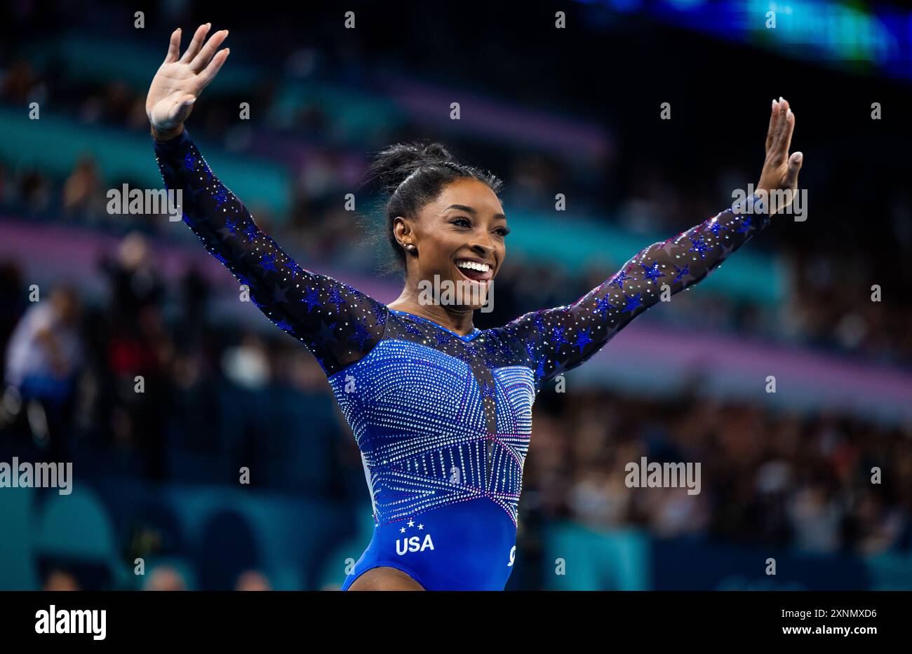 Simone biles paris olympics hi-res stock photography and images - Alamy
