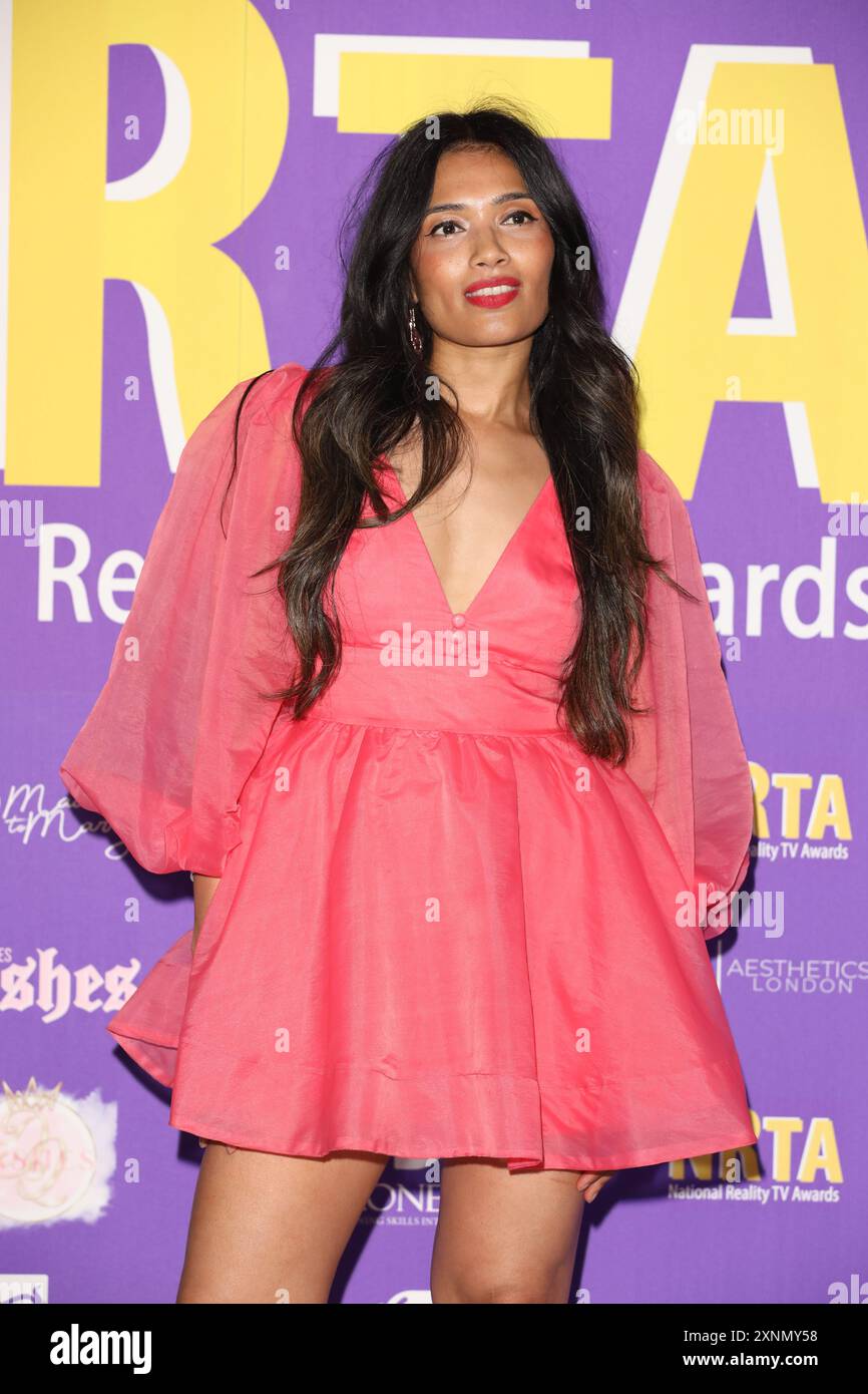 Poppy Begum attends National Reality TV Awards at Porchester Hall in ...