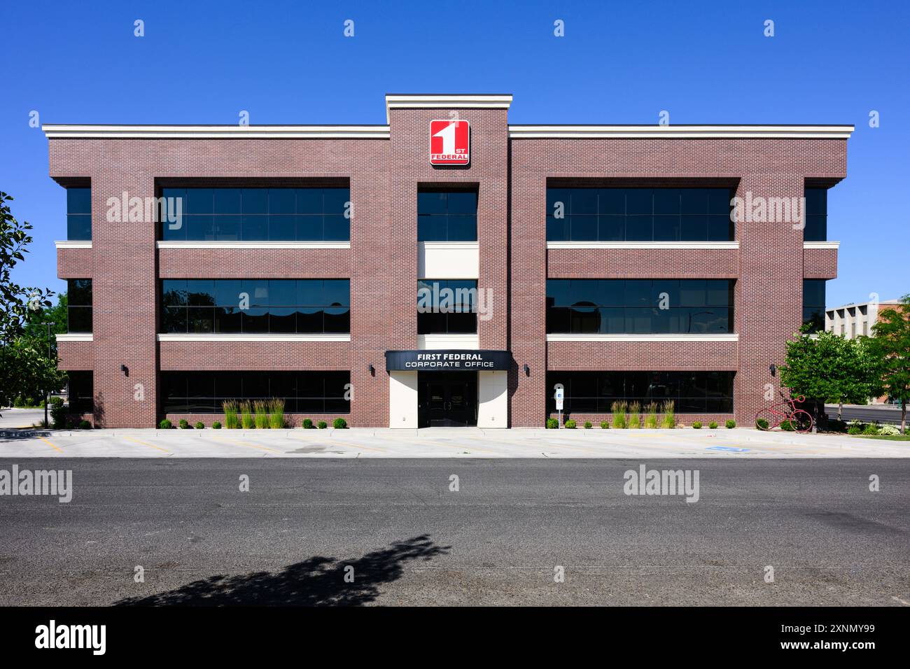 Twin Falls, ID, USA - June 23, 2024; Corporate office building of First ...