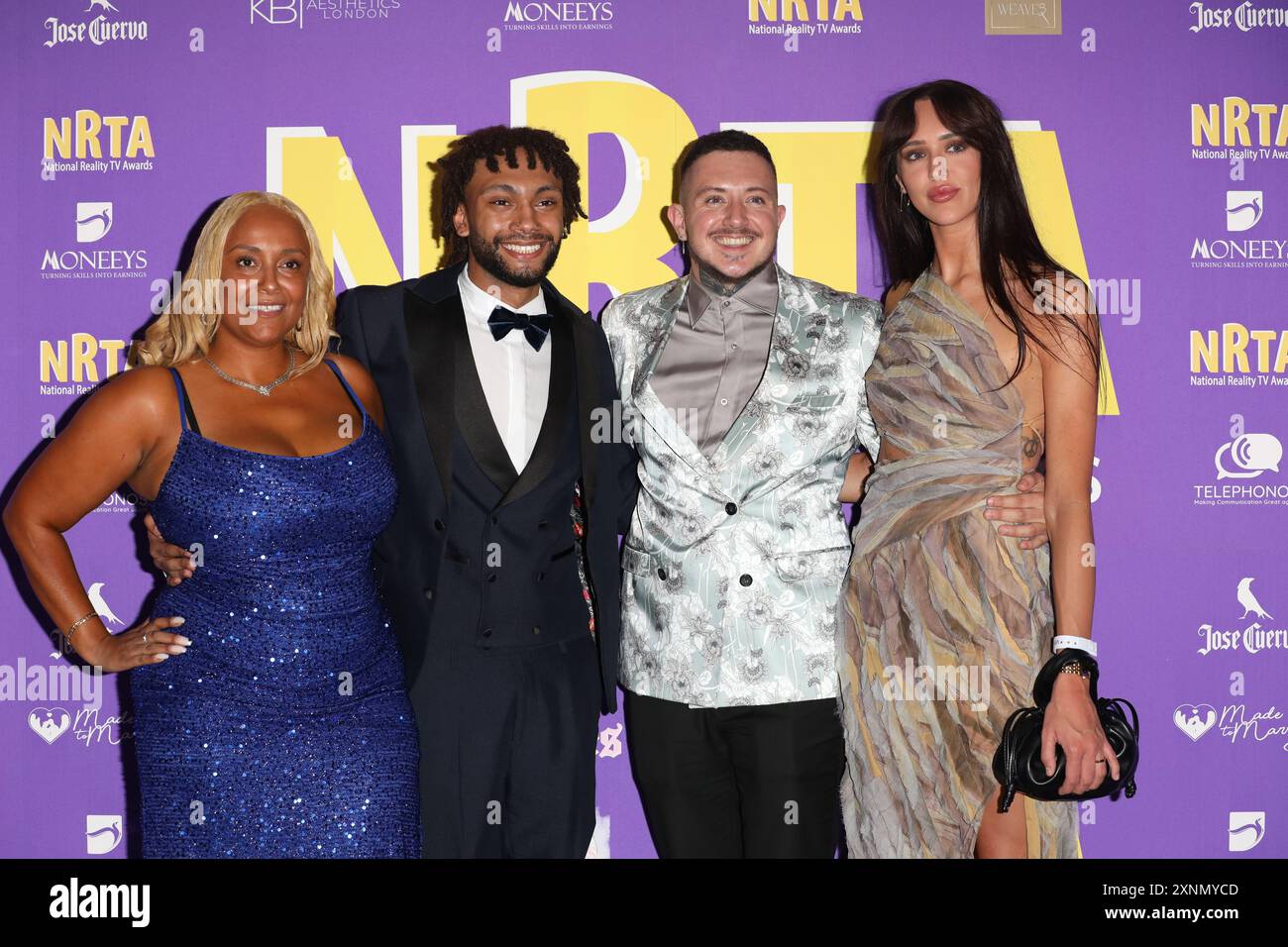 Jaxon Feeley and Nic Feeley attend National Reality TV Awards at ...