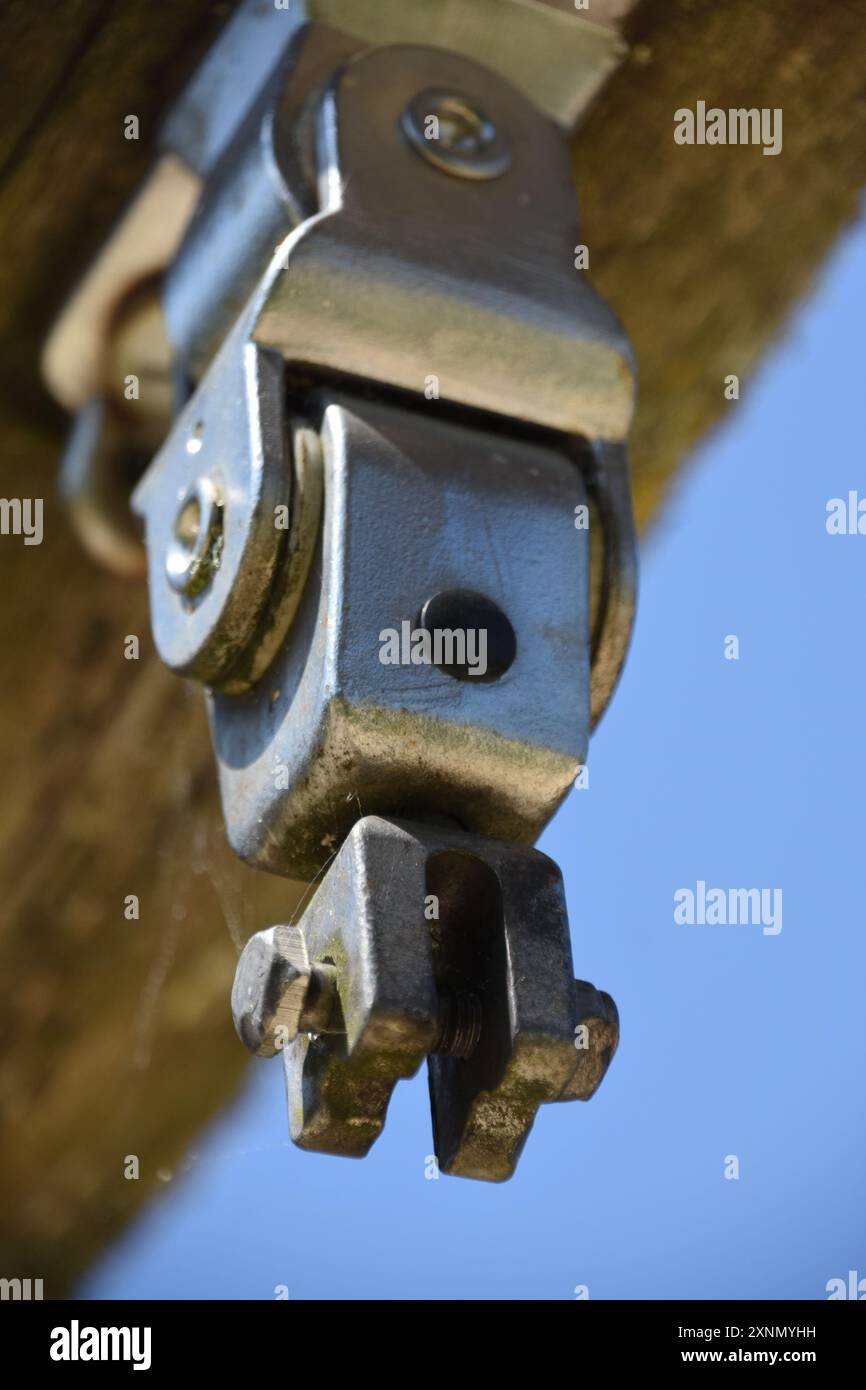 Une pièce en métal, France Stock Photo - Alamy