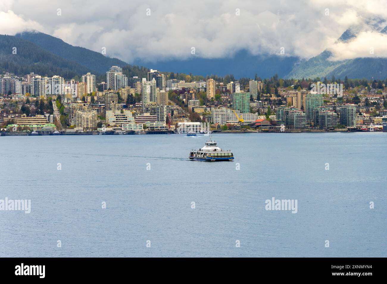 Vancouver, BC, Canada - April 26, 2024: A SeaBus passenger ferry boat ...