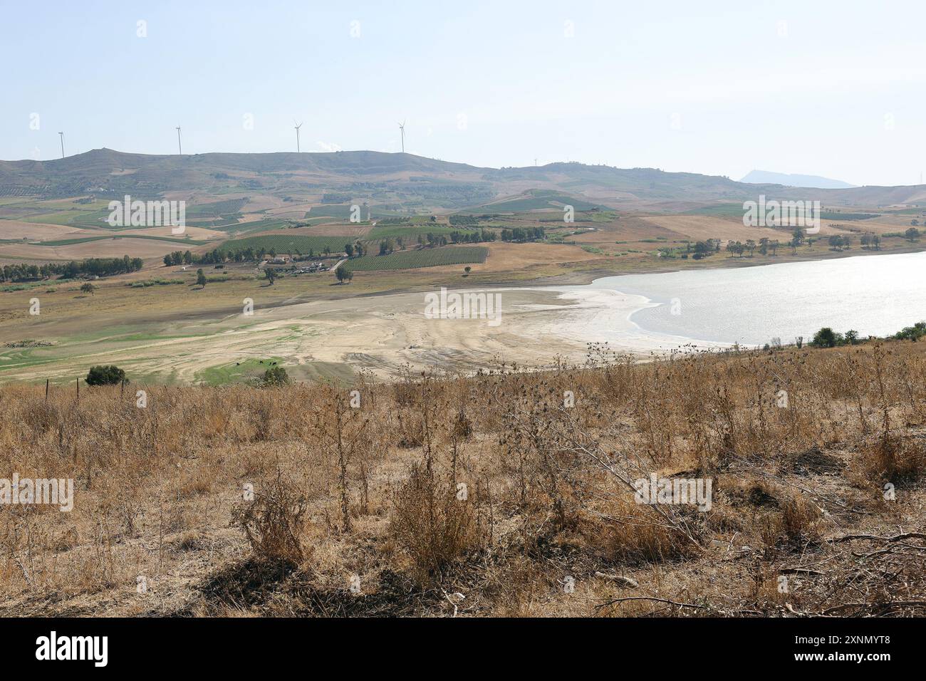 Partinico (PA) - DROUGHT IN SICILY LAKE POMA IS DISAPPEARING in the ...