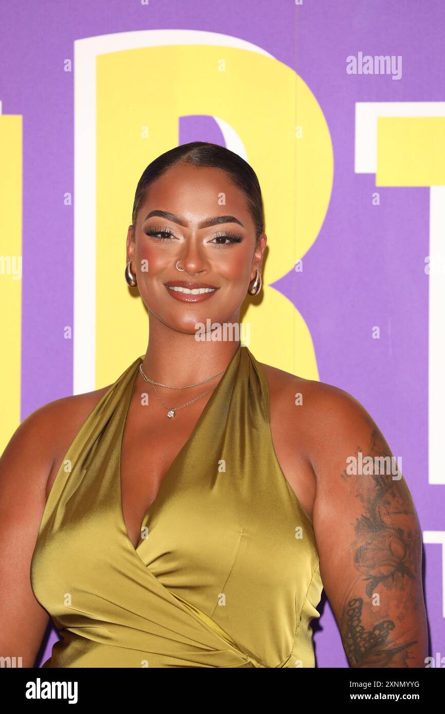 Shania Parris attends National Reality TV Awards at Porchester Hall in ...