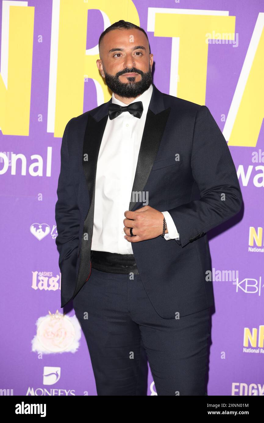 Kris Fade attends National Reality TV Awards at Porchester Hall in ...