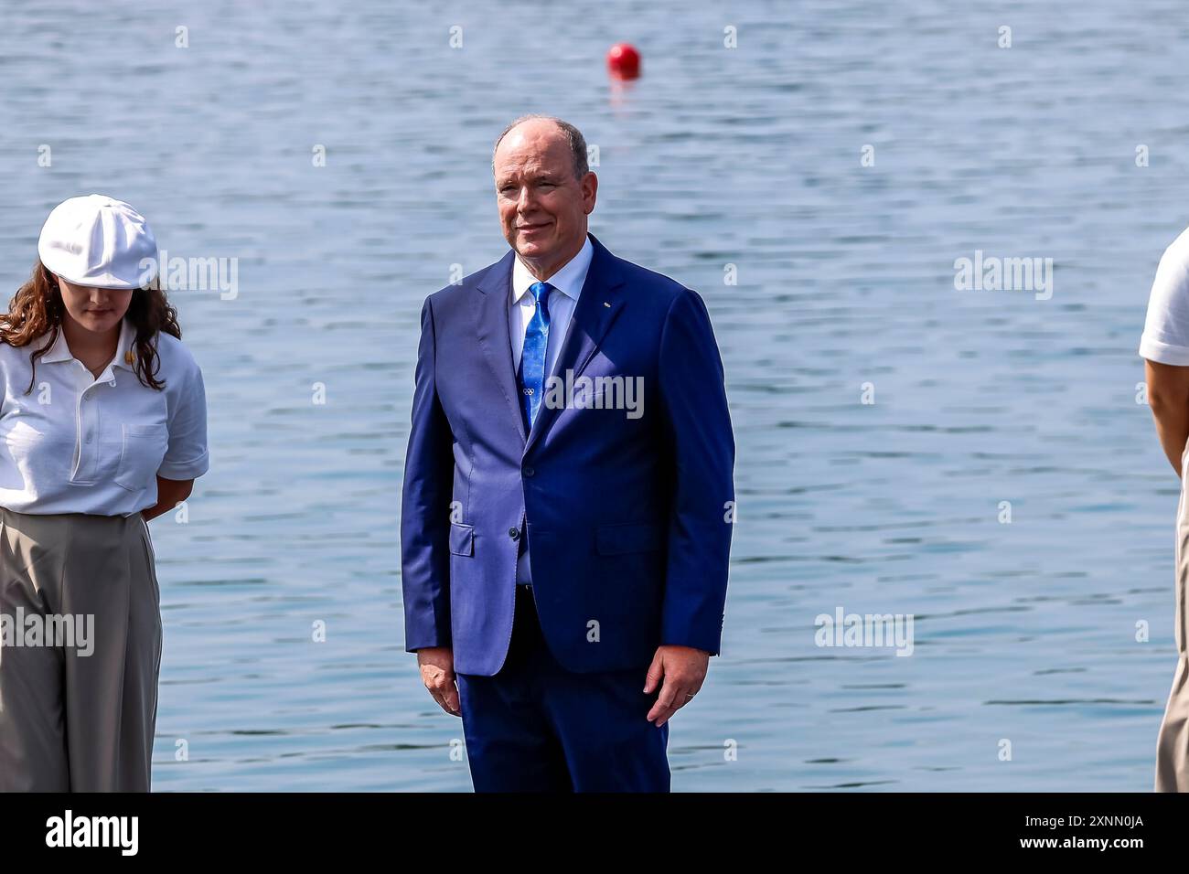 S.A.S. Le Prince Albert II de Monaco, during the Olympic Games Paris ...