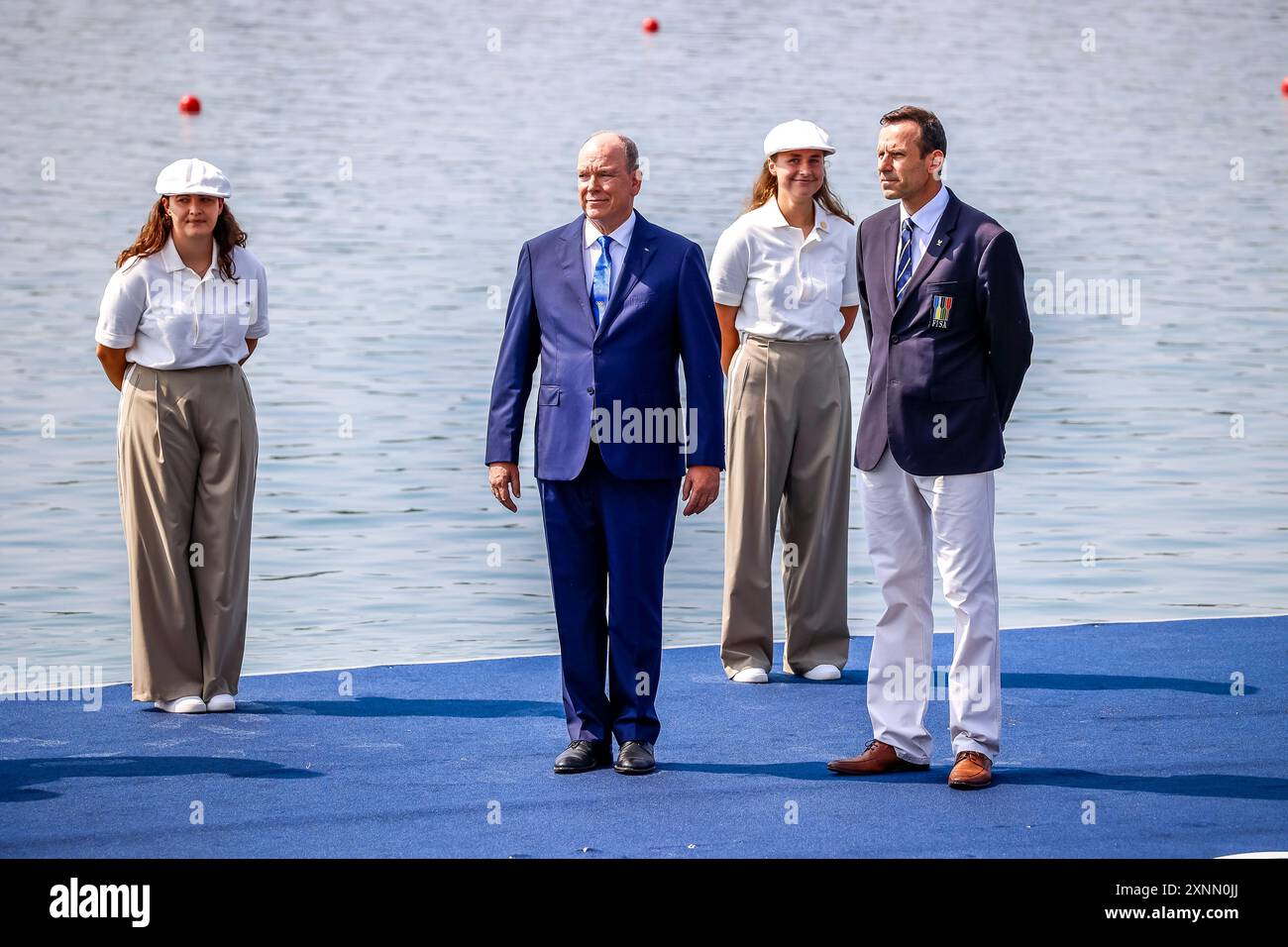 S.A.S. Le Prince Albert II de Monaco, during the Olympic Games Paris ...