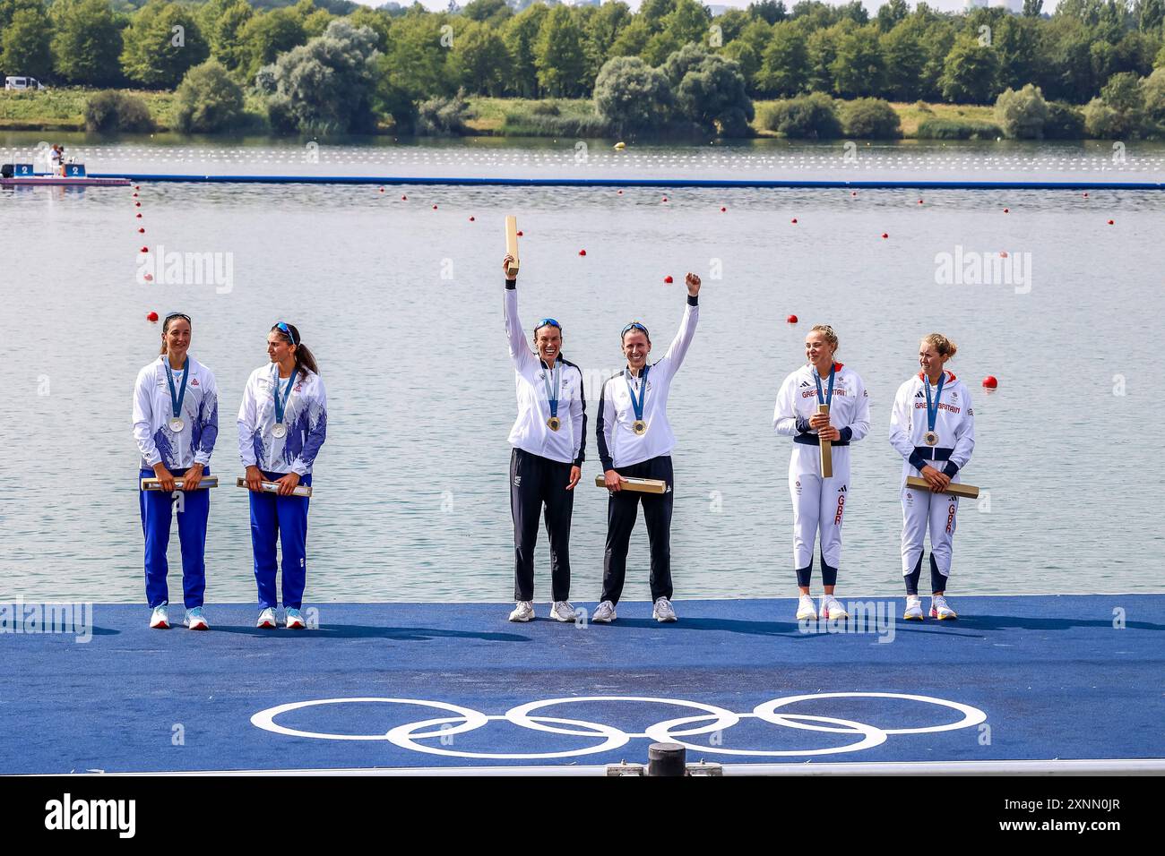 FRANCIS Brooke, SPOORS Lucy, of New Zealand, BODNAR Ancuta, RADIS ...