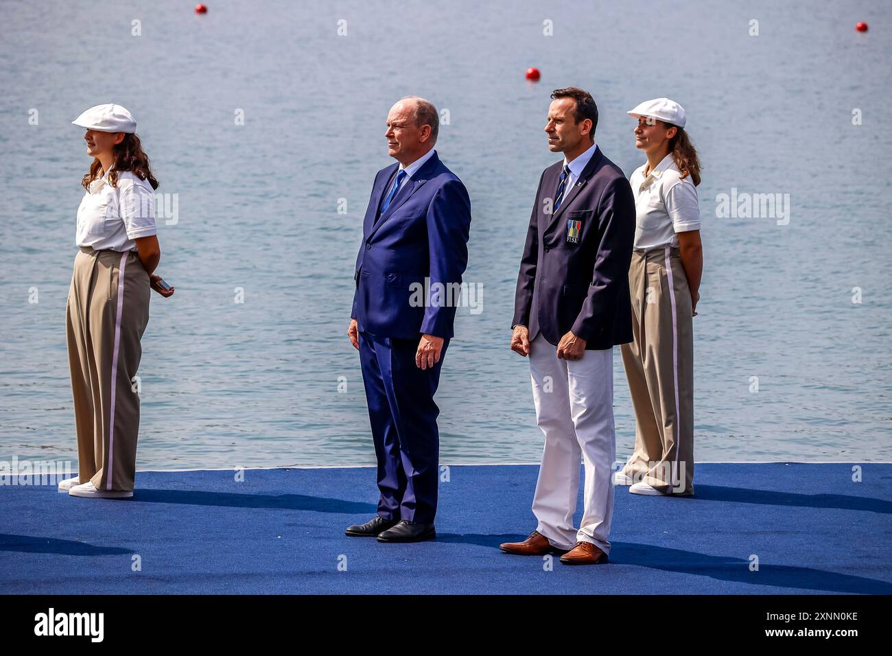 S.A.S. Le Prince Albert II de Monaco, during the Olympic Games Paris ...