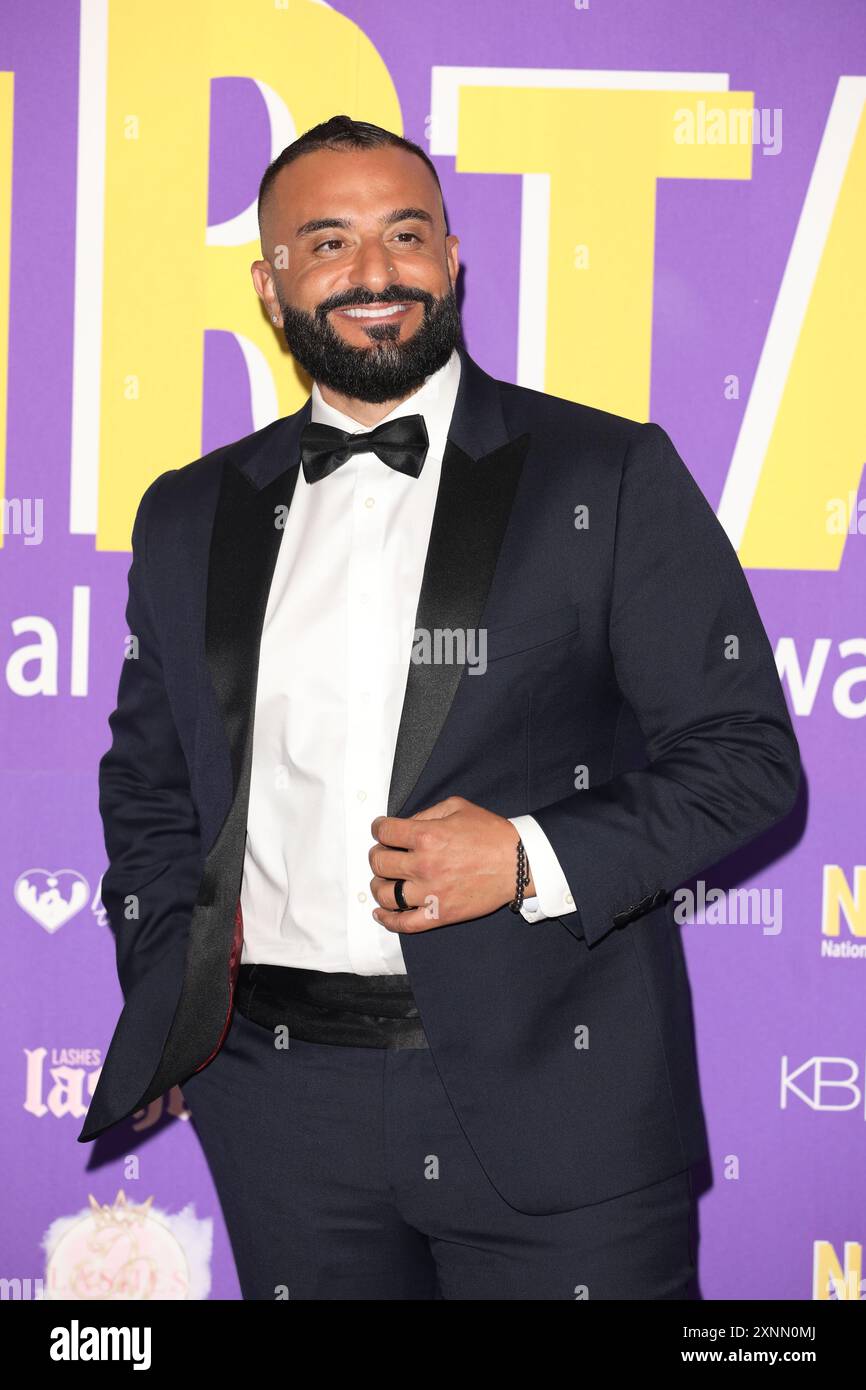 Kris Fade attends National Reality TV Awards at Porchester Hall in ...