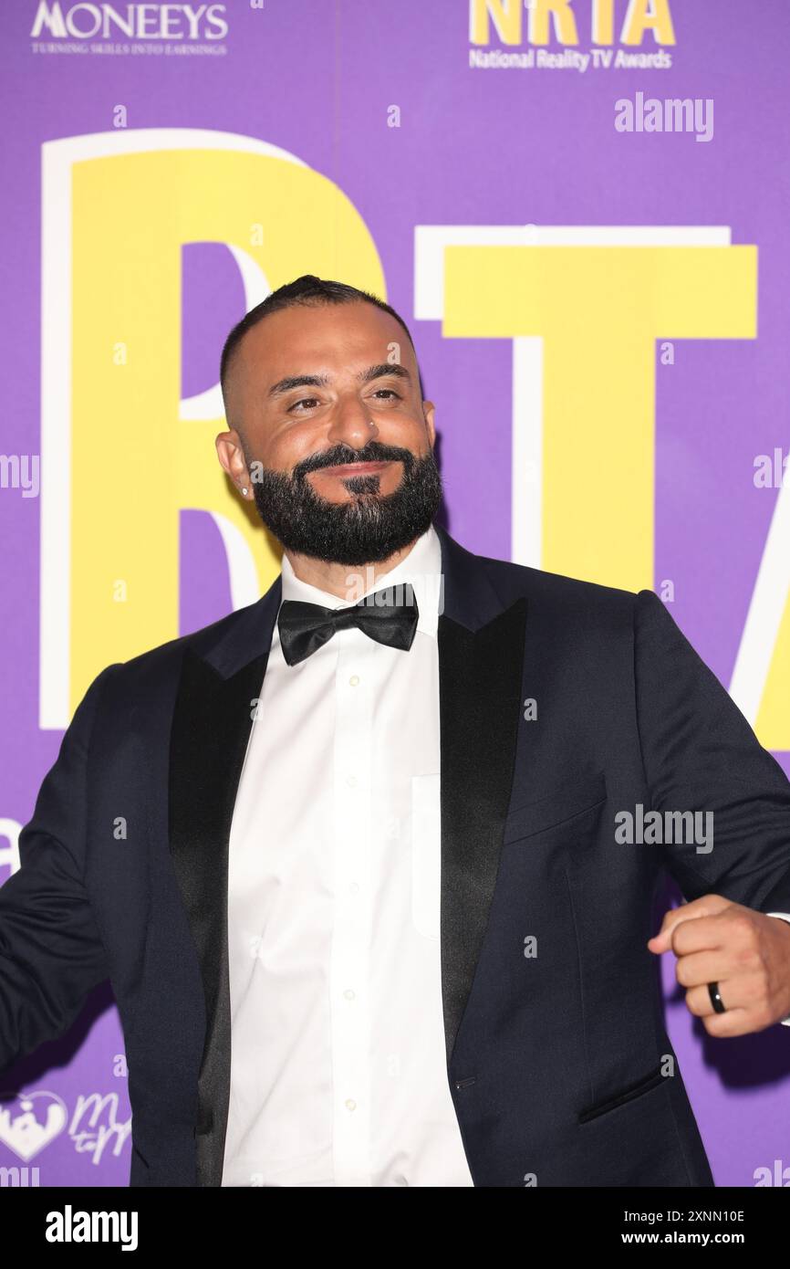 Kris Fade attends National Reality TV Awards at Porchester Hall in ...