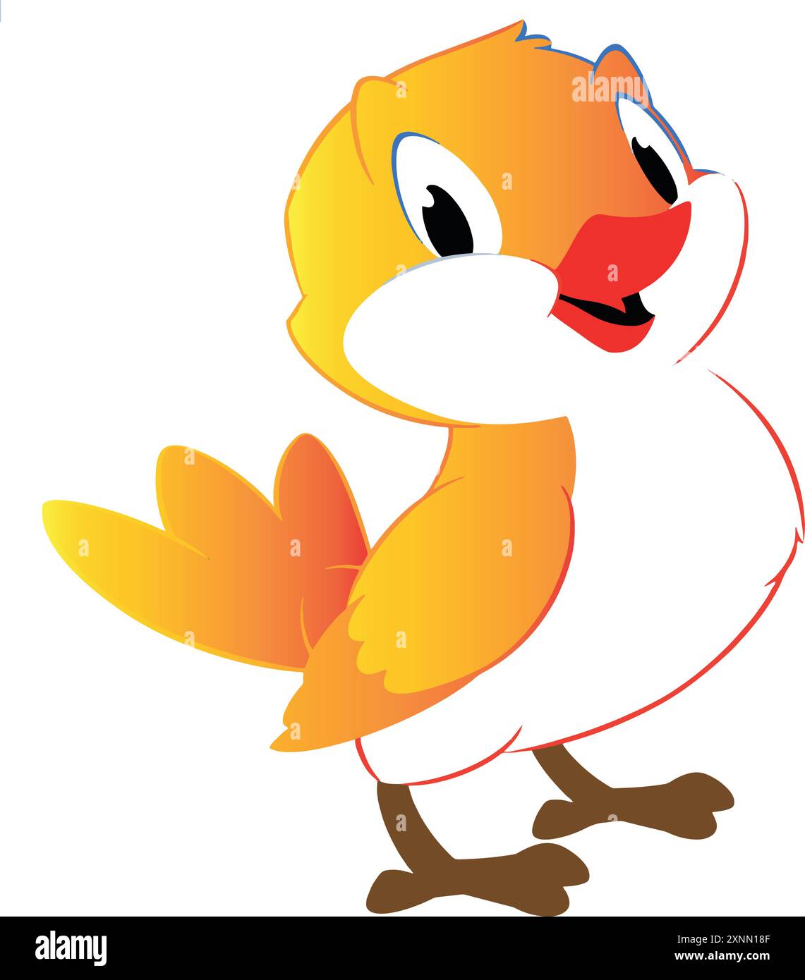 Flying bird cartoon animation hi-res stock photography and images - Alamy