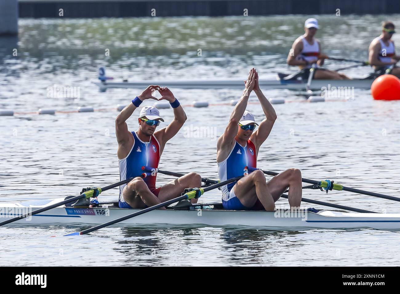 BOUCHERON Hugo, ANDRODIAS Matthieu, of France Rowing Men's Double ...