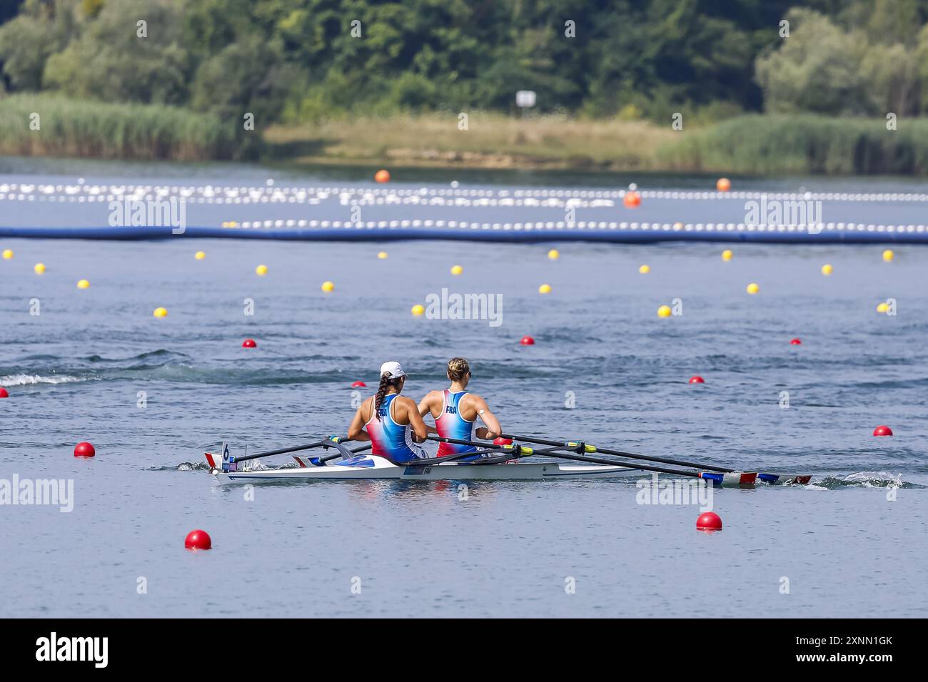 RAVERA SCARAMOZZINO Elodie, LUNATTI Emma, of France rowing Women's ...