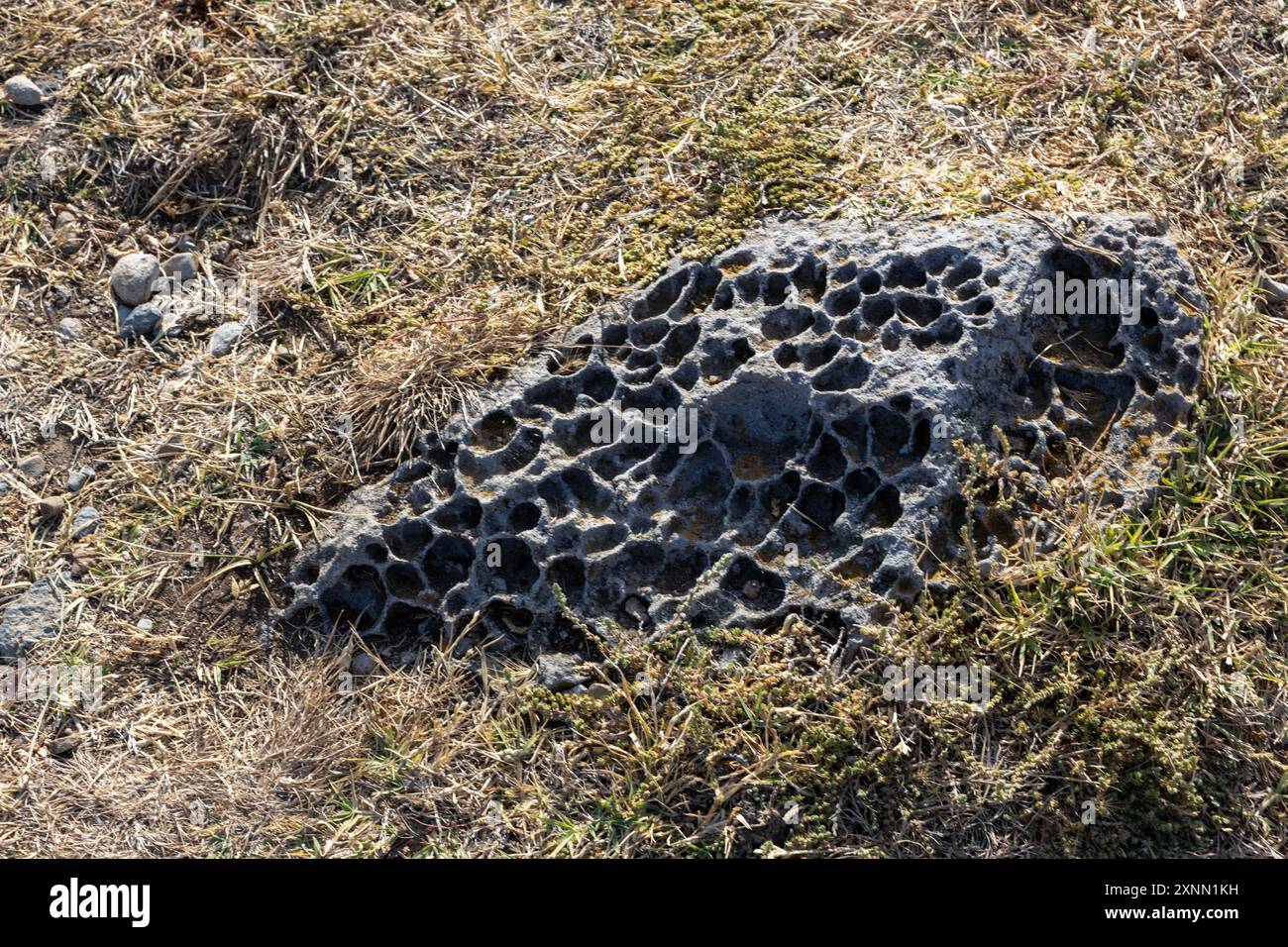 Unique Volcanic Rock Formation in Sardinia Stock Photo - Alamy