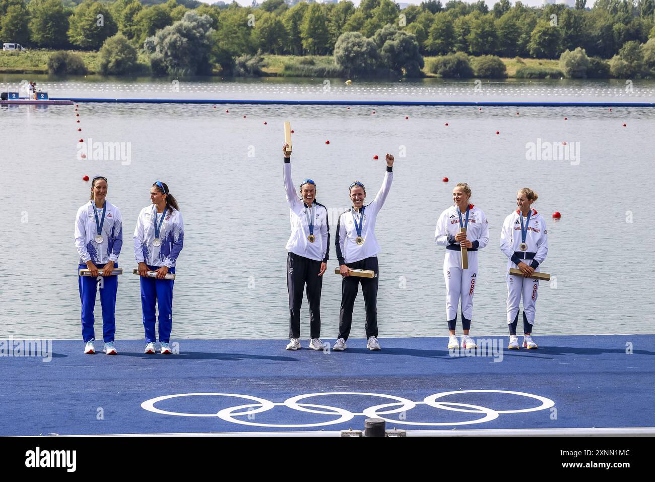 FRANCIS Brooke, SPOORS Lucy, of New Zealand, BODNAR Ancuta, RADIS ...