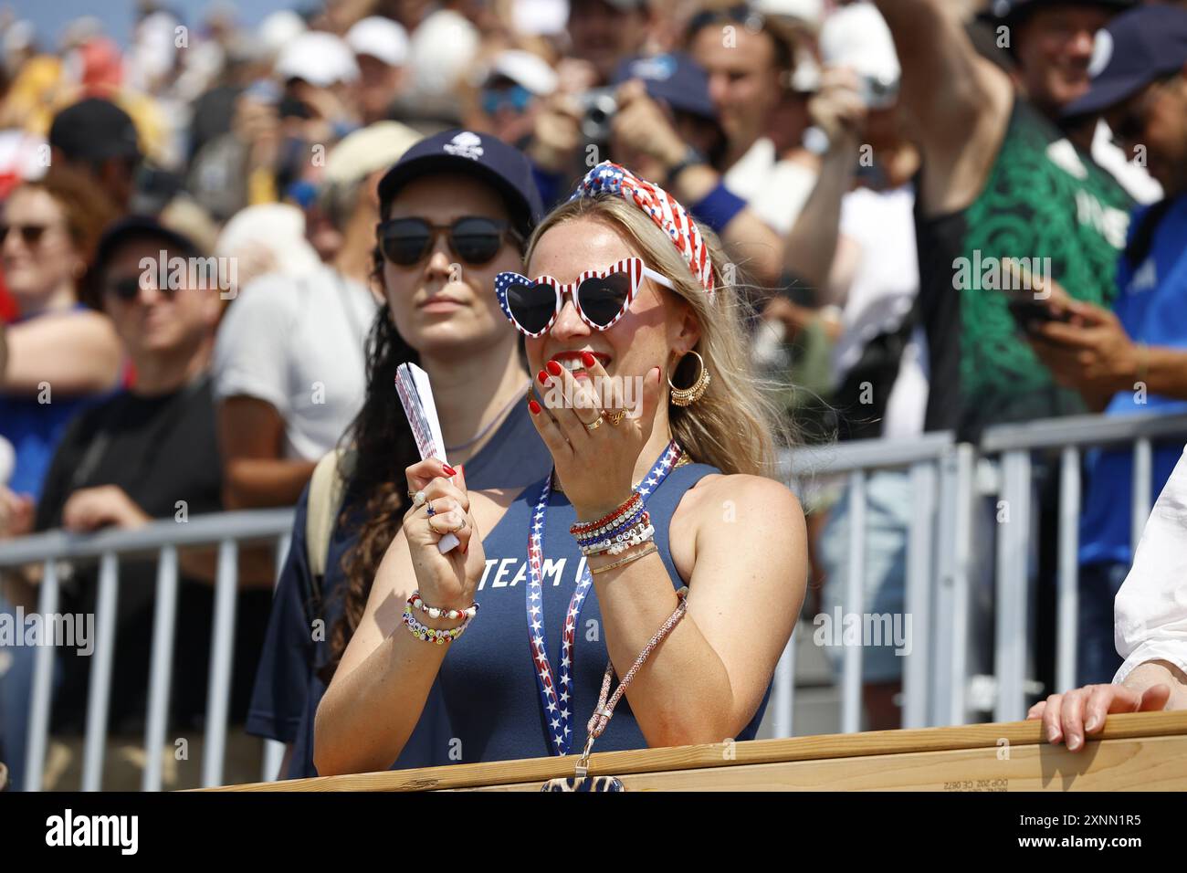 fans, spectator, public, supporter during the Olympic Games Paris 2024 ...