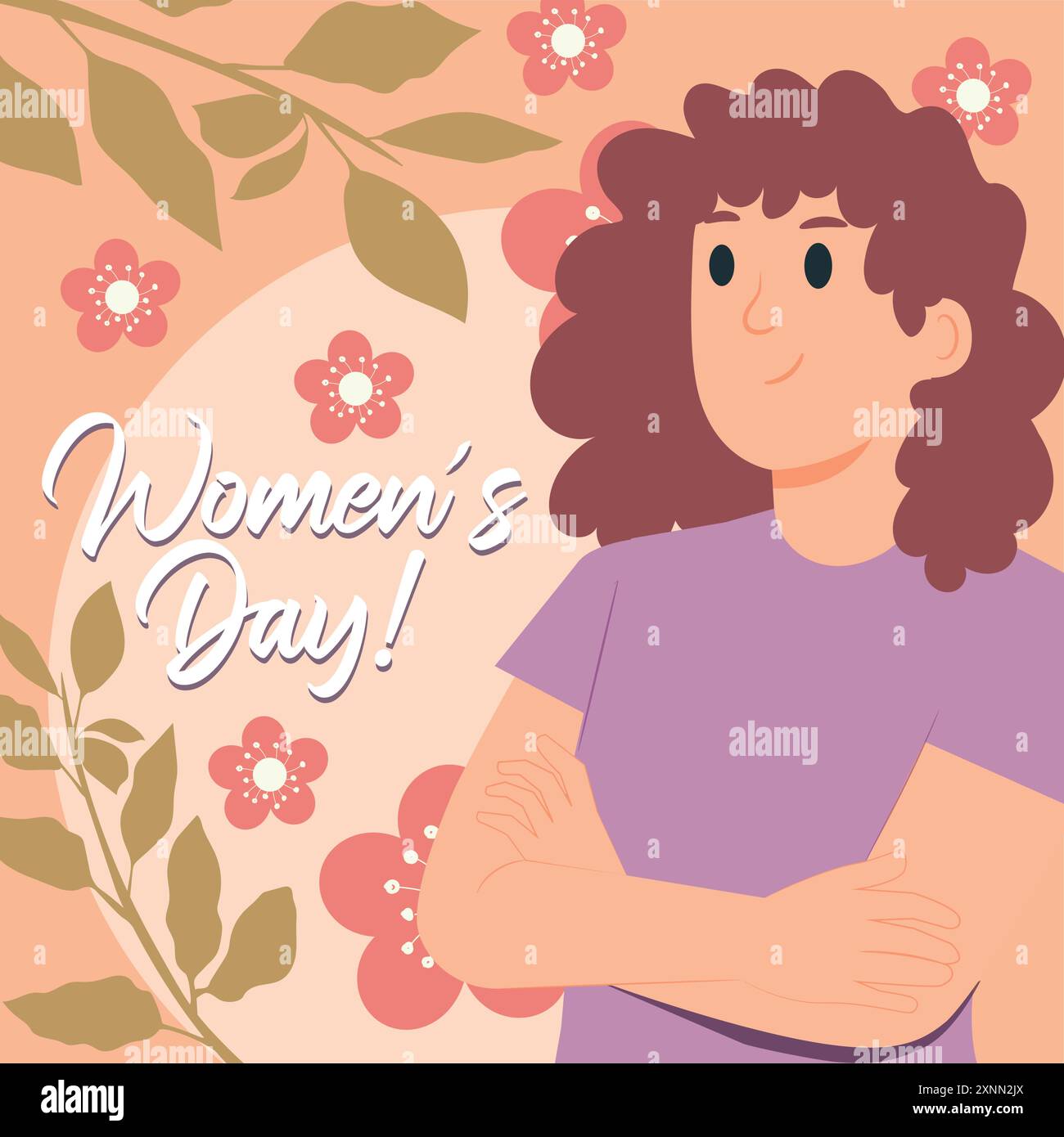 empowered woman character Vector Stock Vector Image & Art - Alamy