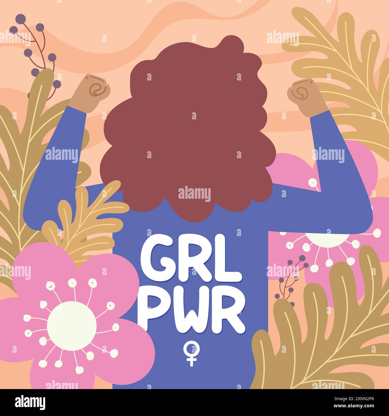 Empowered girls Stock Vector Images - Alamy