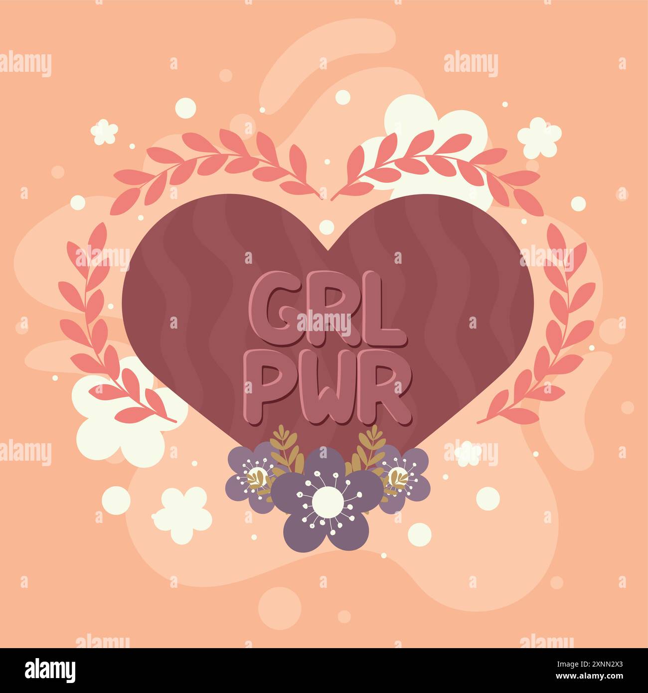 female empowerment Girl power poster Vector Stock Vector Image & Art ...