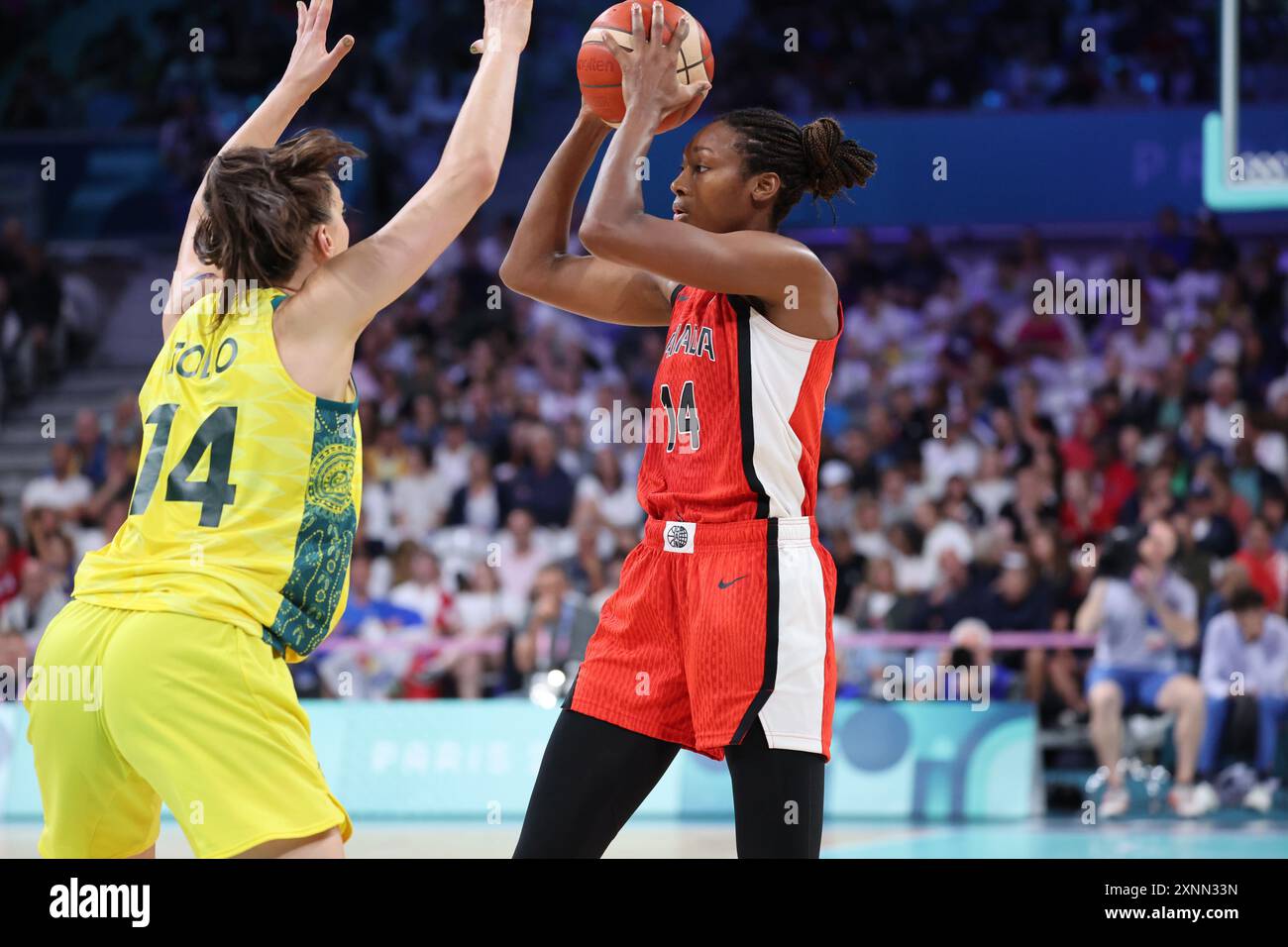 Kayla Alexander (Canada), Basketball, Women's Group Phase - Group B ...