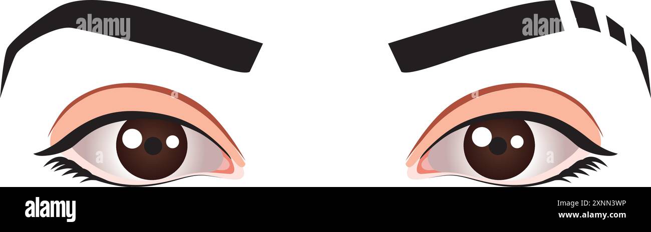 Lens flare eyes Stock Vector Images - Alamy