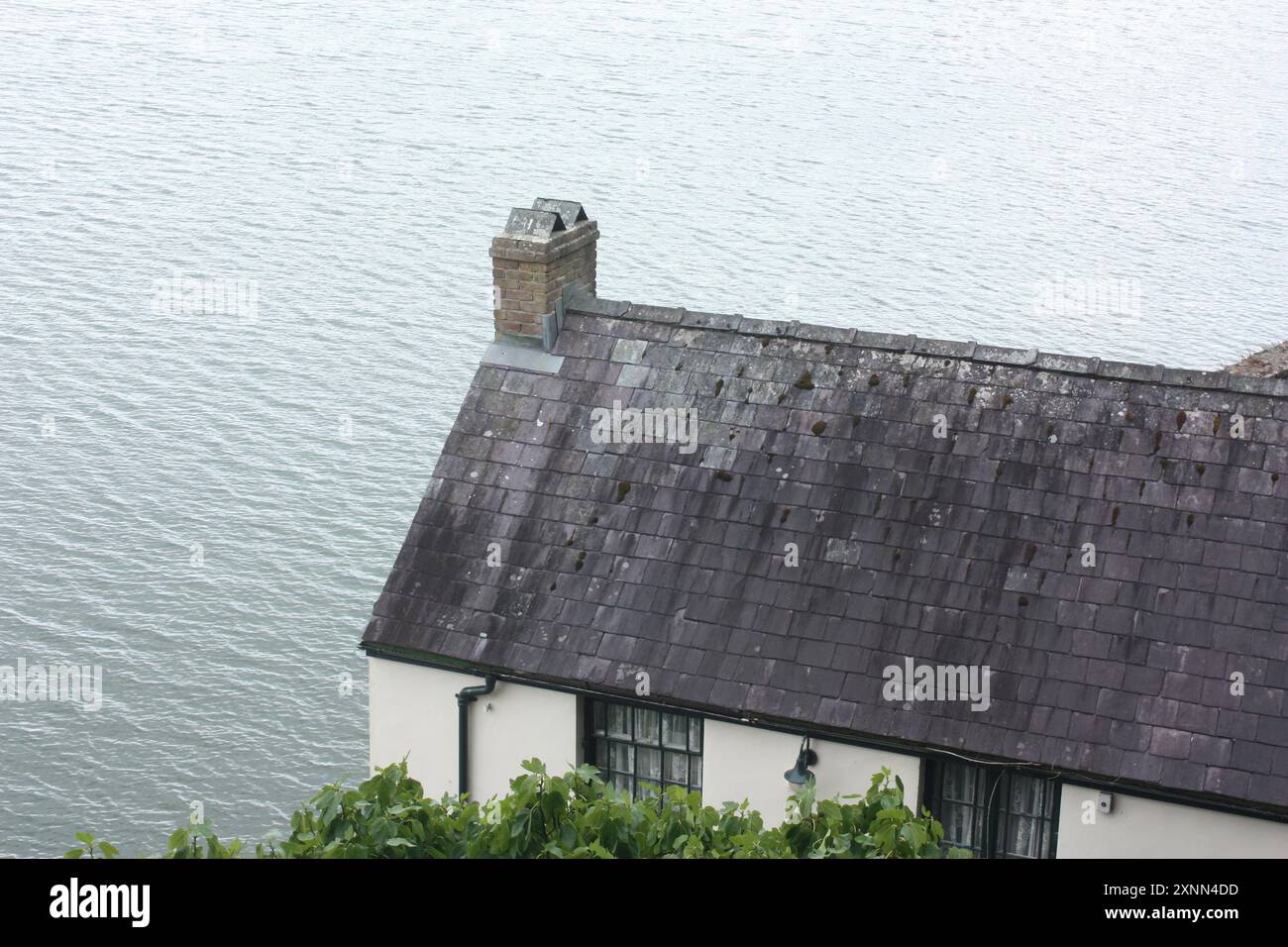 The Boathouse, home of Dylan Thomas, at Laugharne, Pembrokeshire, Wales ...