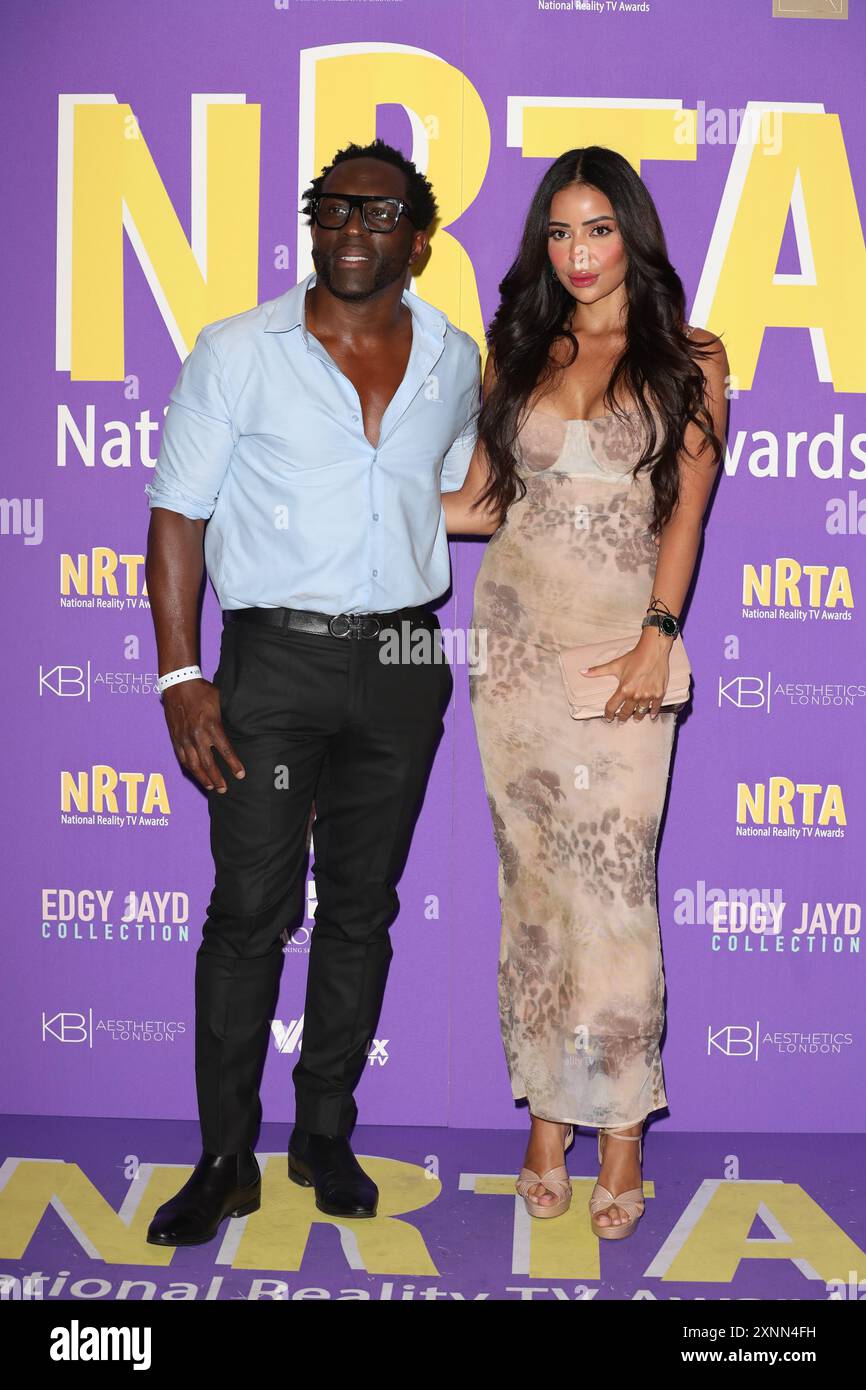 Tre Lowe attends National Reality TV Awards at Porchester Hall in ...