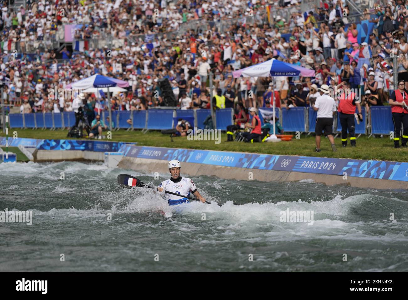 Vaires Sur Marne, France. 01st Aug, 2024. Canoe Slalom - Men's Kayak ...