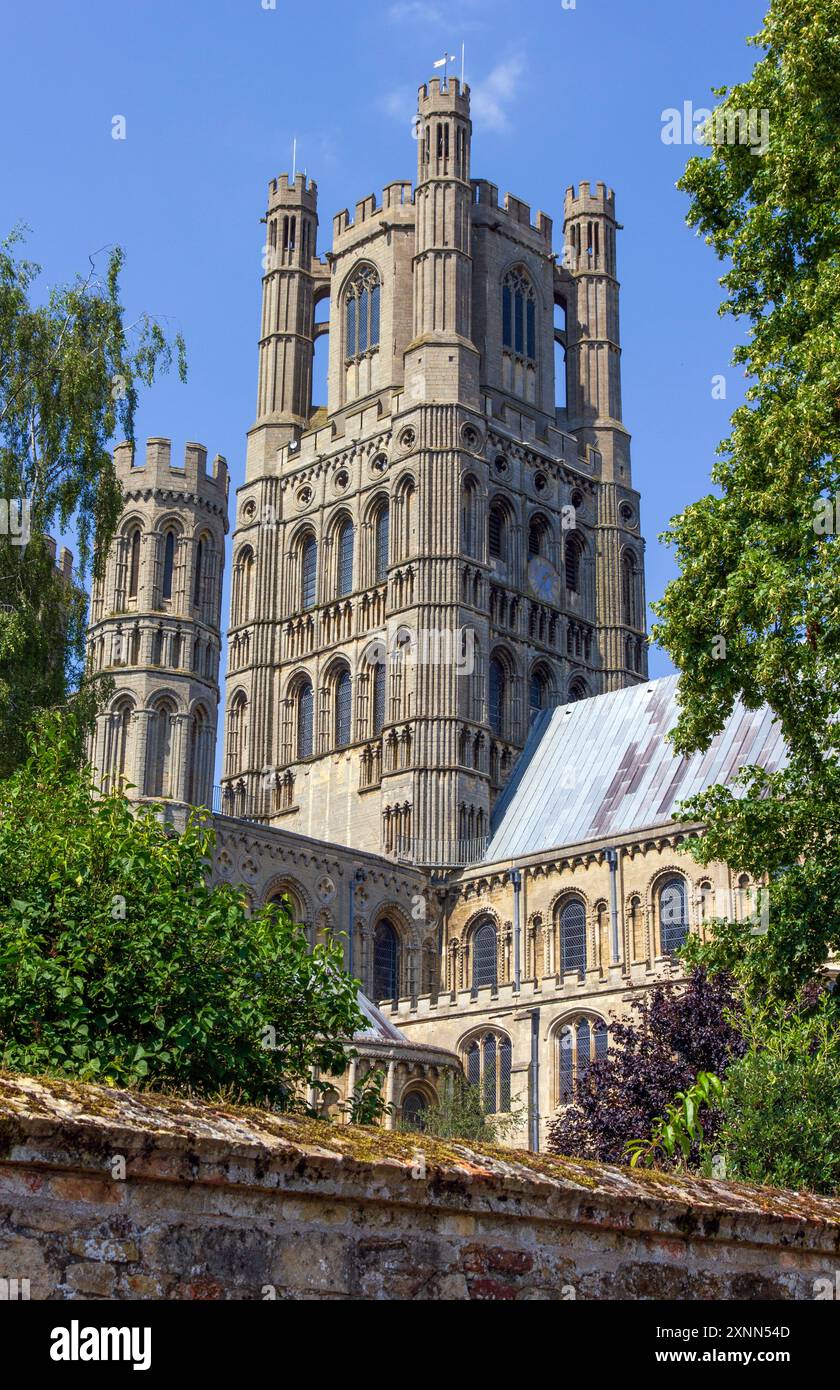 West Tower, Ely Cathedral, Cambridgeshire, England Stock Photo - Alamy