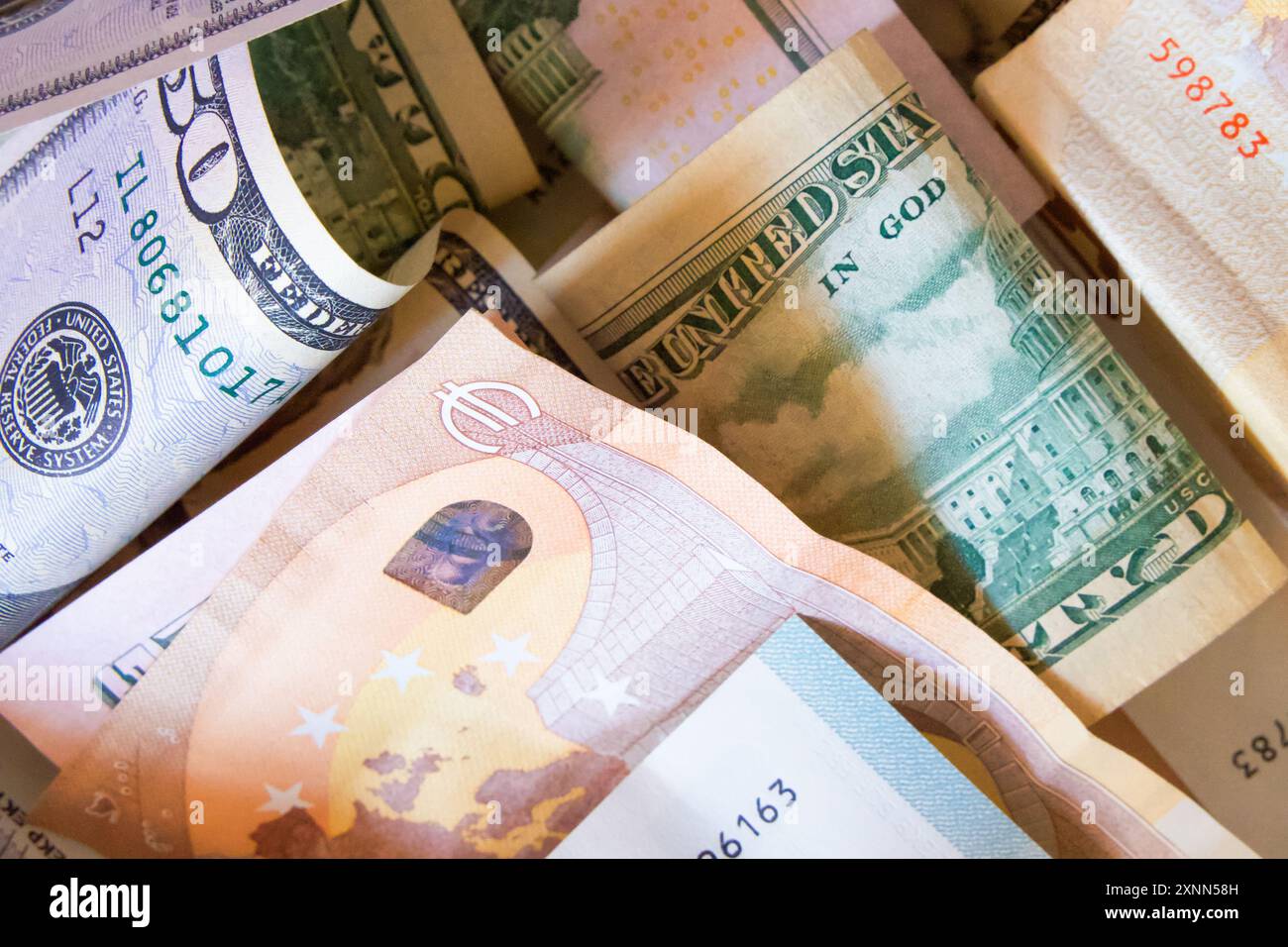 Money assortment hi-res stock photography and images - Alamy
