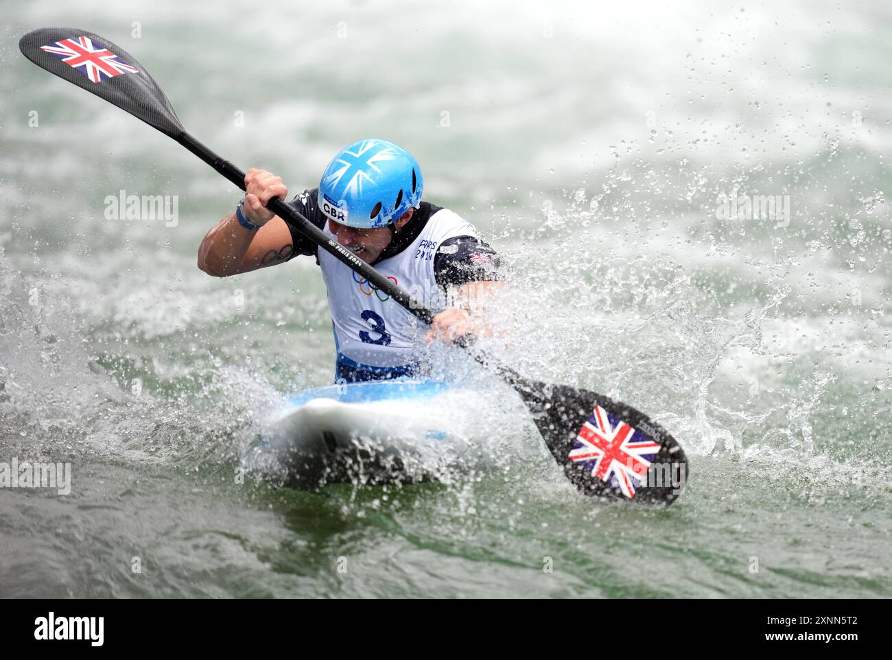 Great Britain's Joseph Clarke during the Men's Kayak Single Final at ...