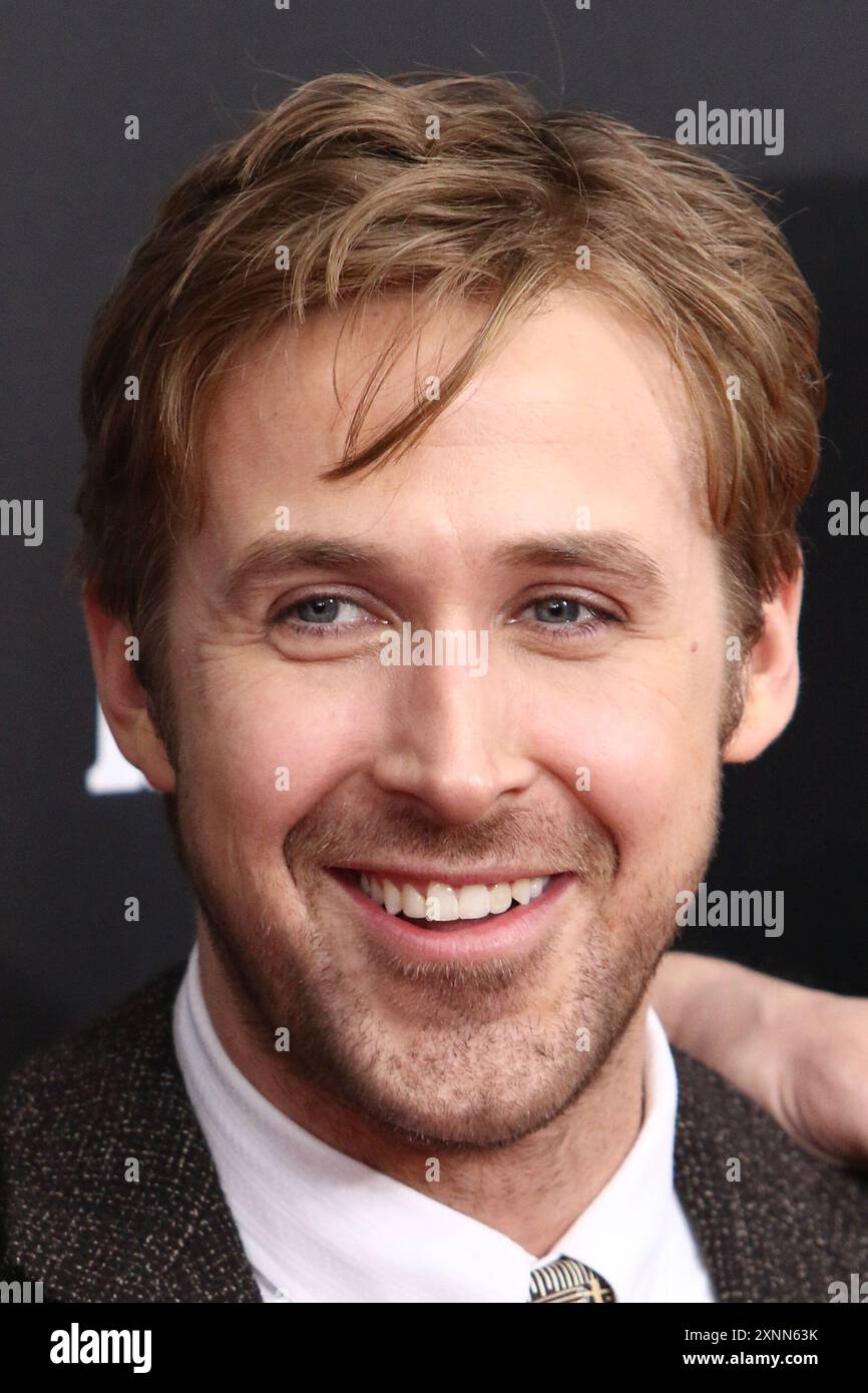 Ryan Gosling attends "The Big Short" premiere at the Ziegfeld Theatre ...