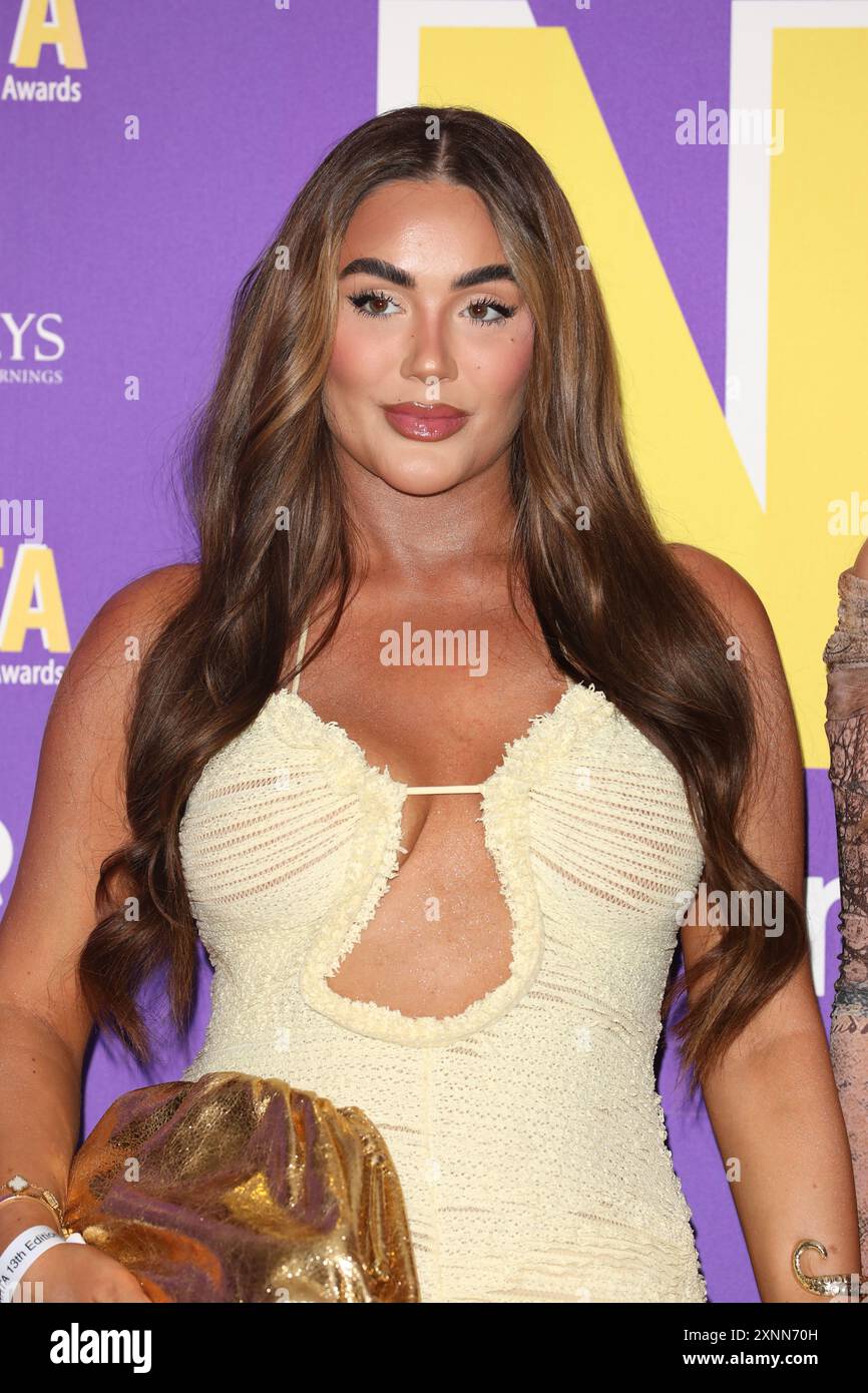 Frankie Sims attends National Reality TV Awards at Porchester Hall in ...