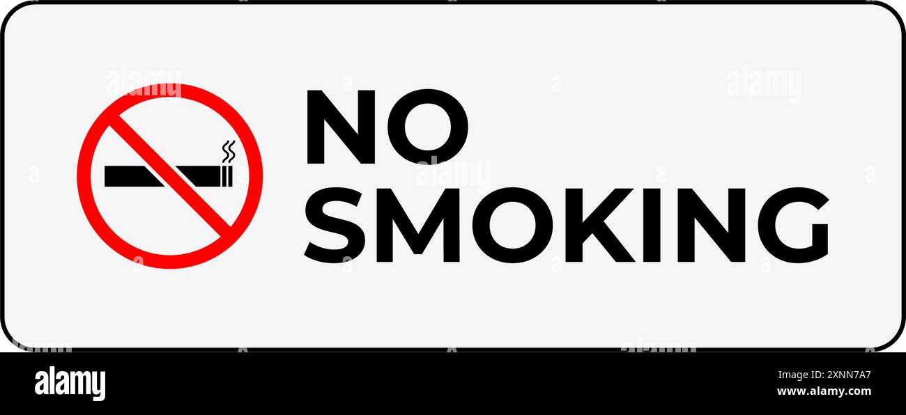 vector no smoking Sign isolated. do not smoke Stock Vector Image & Art ...